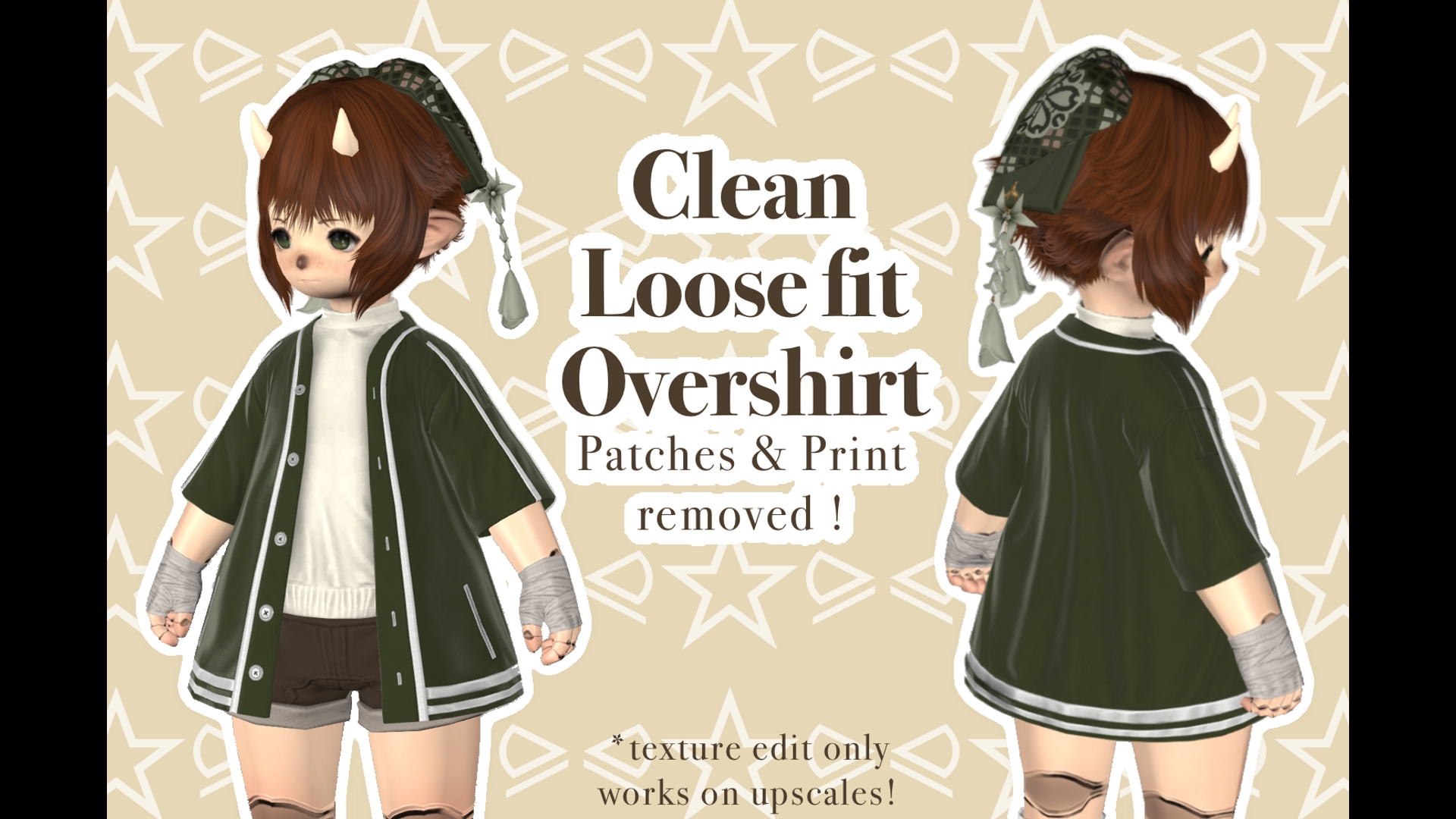 Clean Loose fit Overshirt | XIV Mod Archive