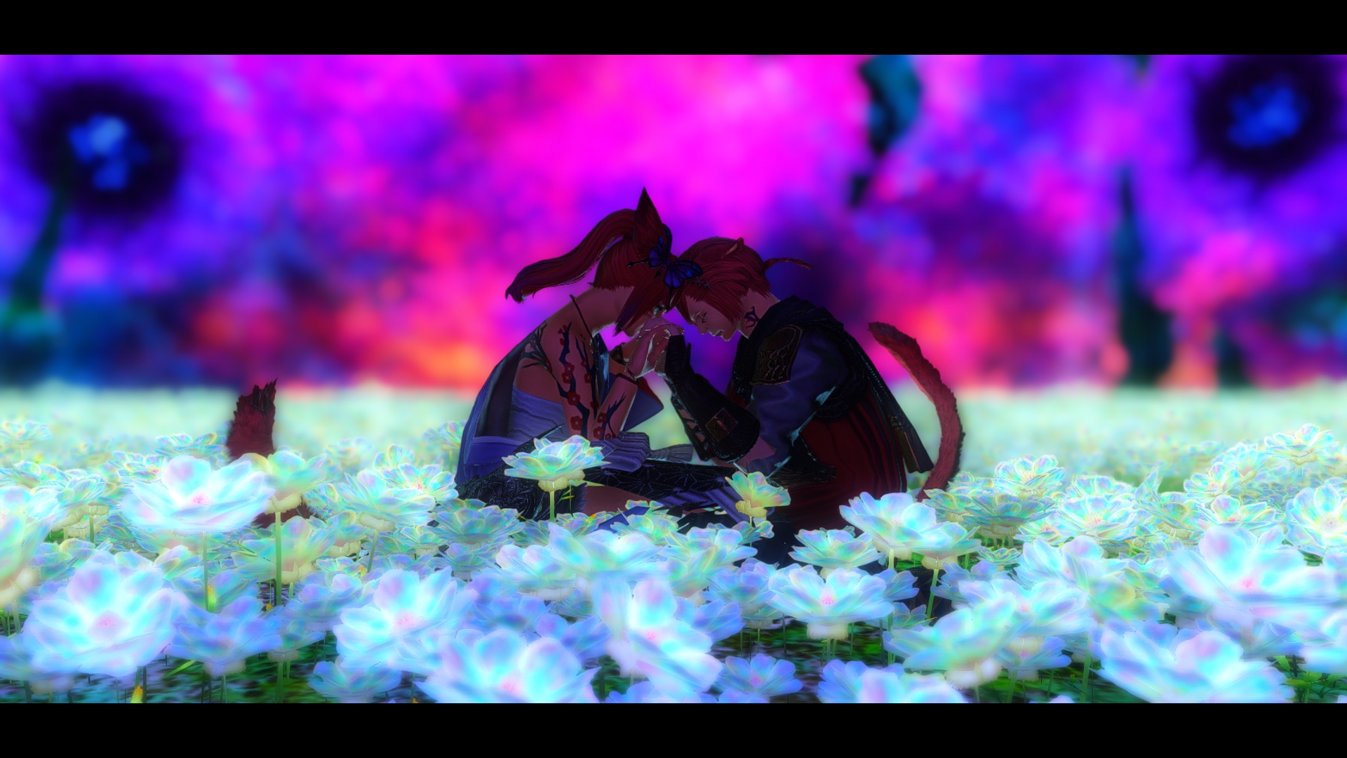 Hand Hold Kneeling Sit (POSE) | XIV Mod Archive