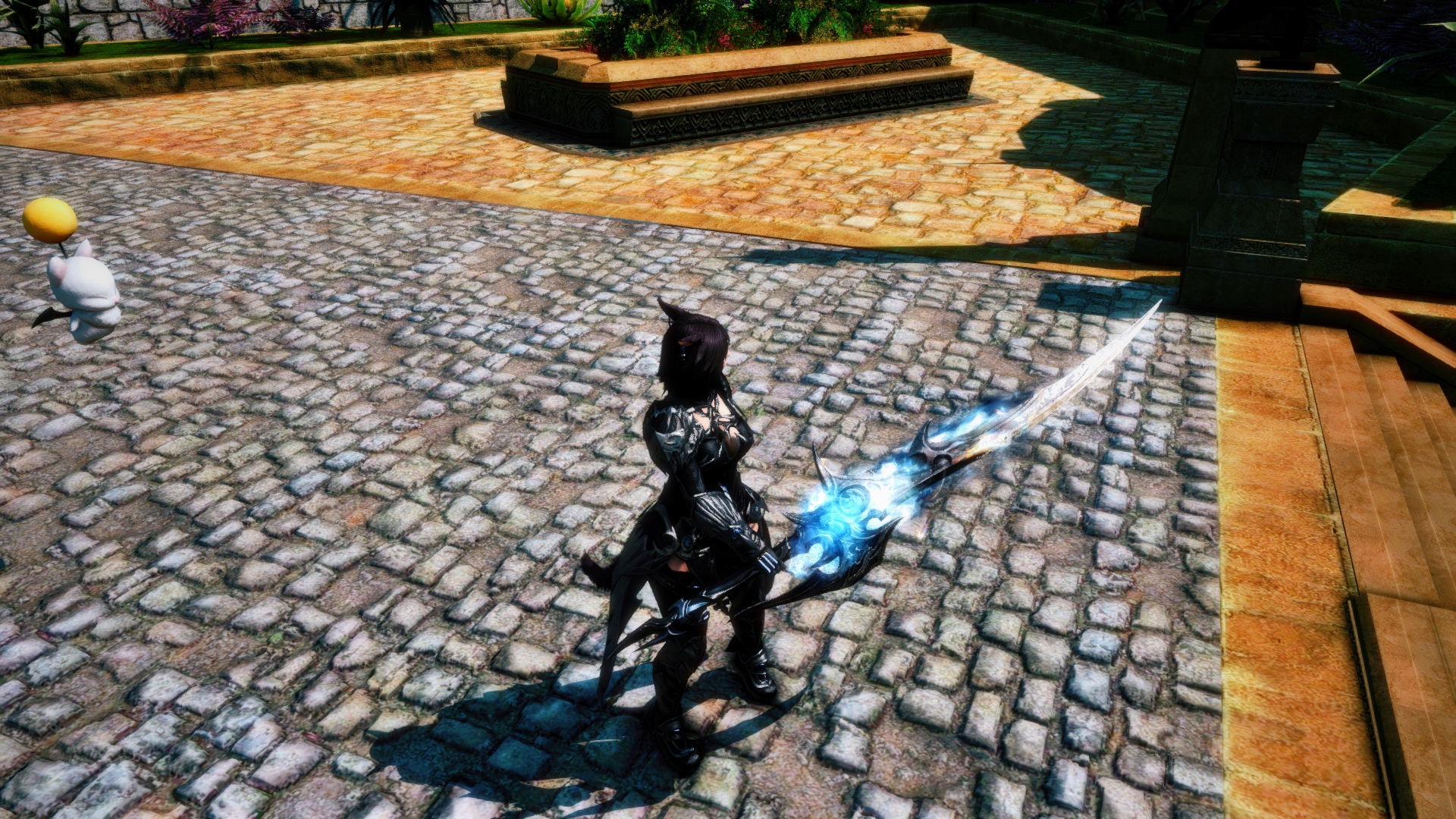 Faussar of Light - GNB Blue fire edition | XIV Mod Archive
