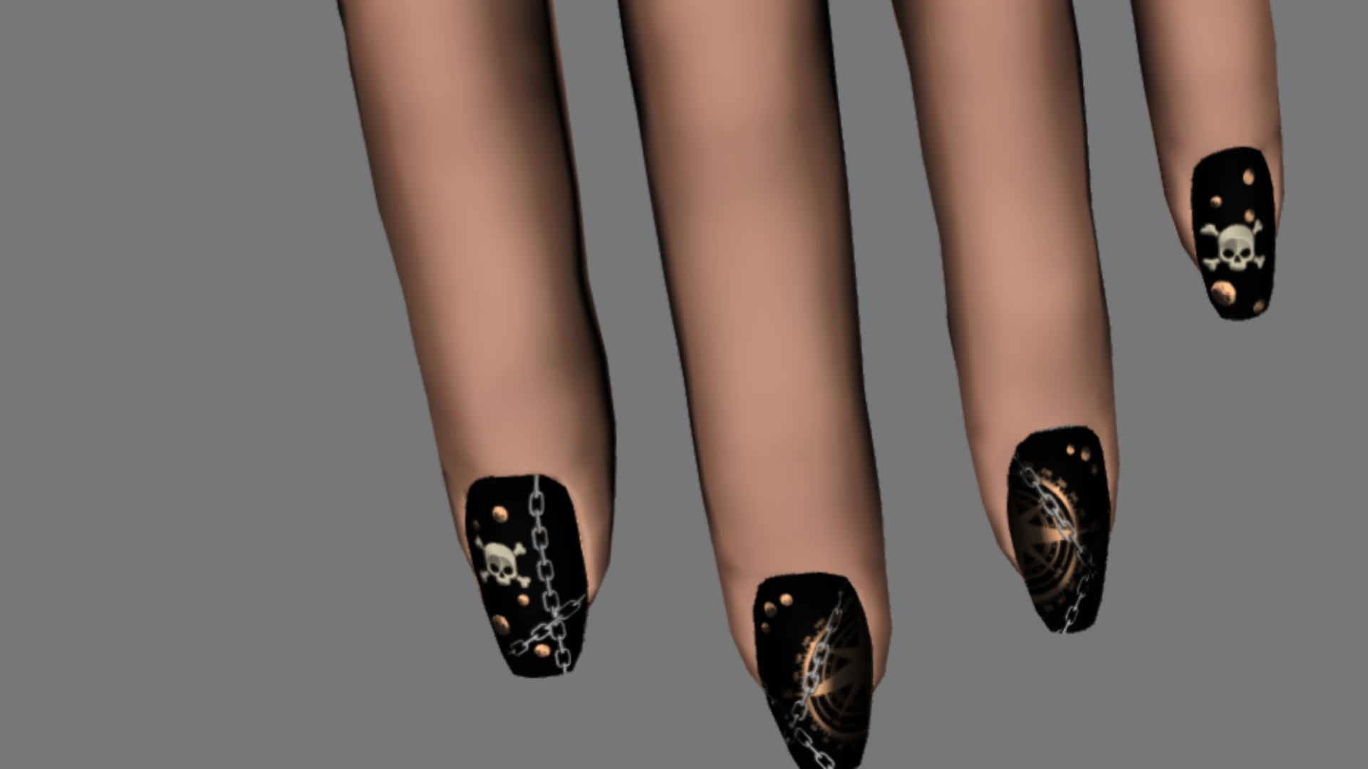 Tortuga Nails [Gen3] | XIV Mod Archive