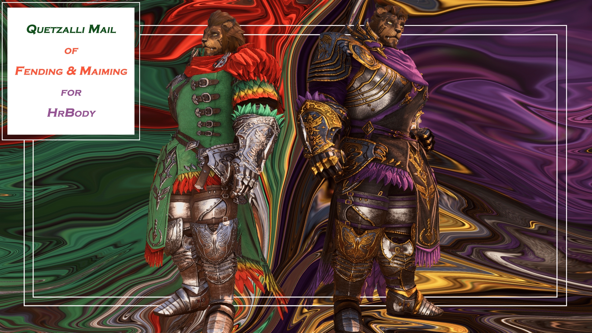 Quetzalli Chest to HrBody | XIV Mod Archive