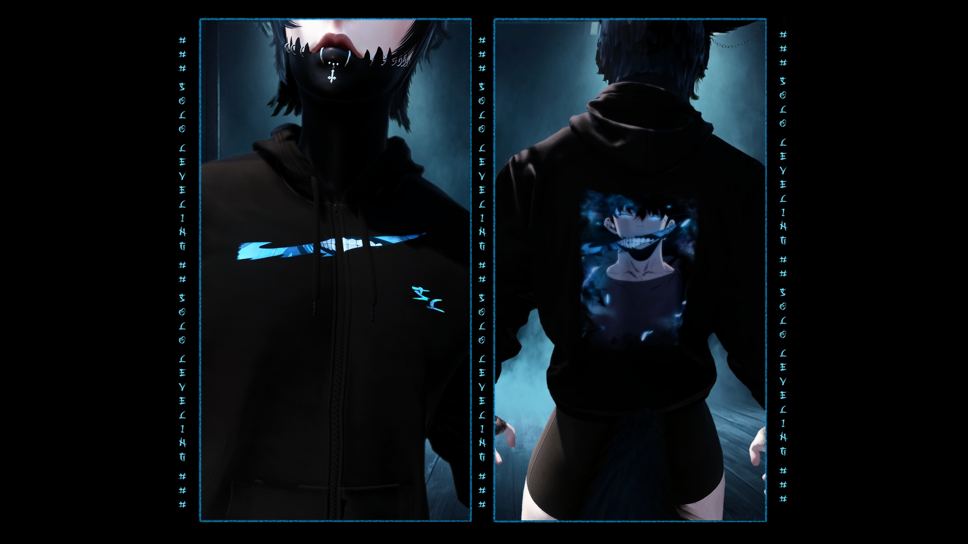 Solo Leveling Zip Hoodie | XIV Mod Archive