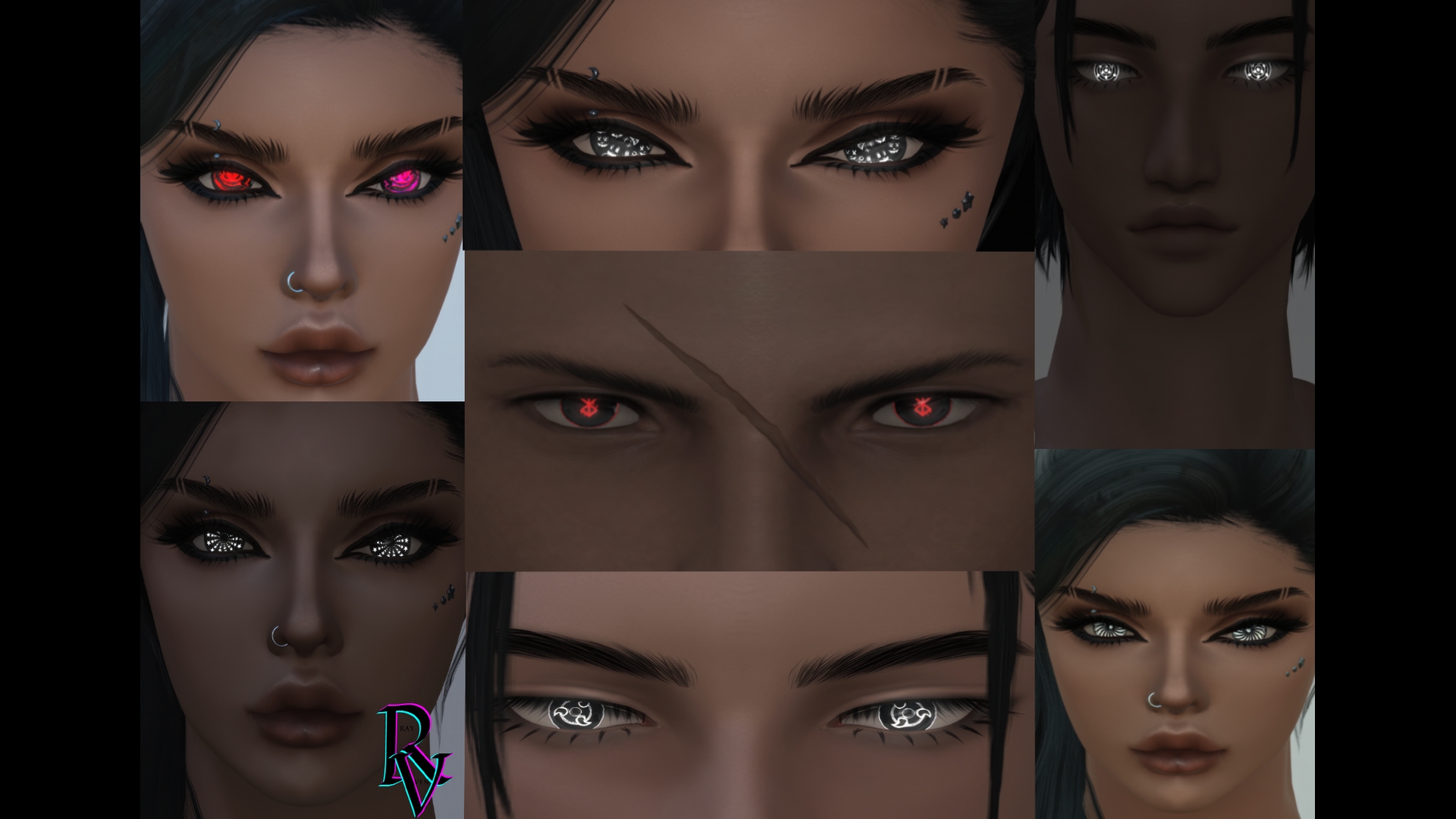 eyes pack2 | XIV Mod Archive