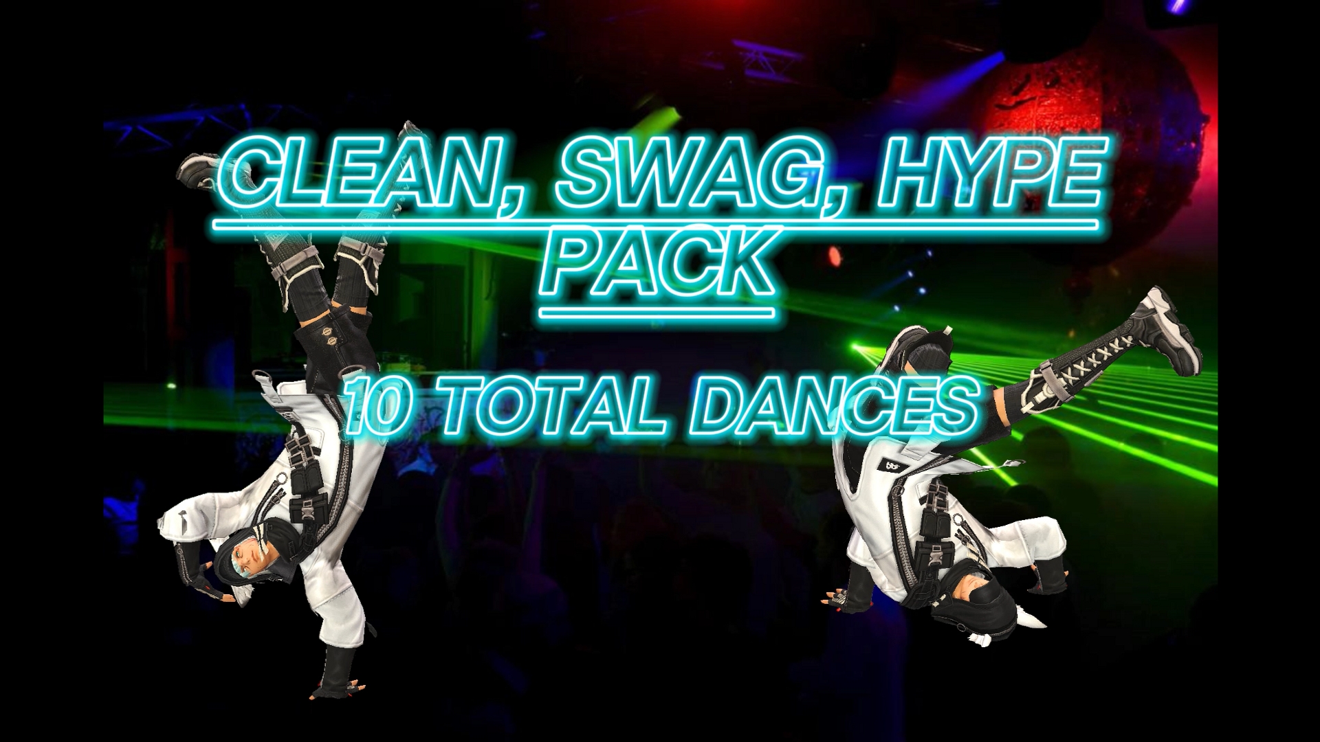 Clean, Swag, Hype Pack [10 Dances] | XIV Mod Archive