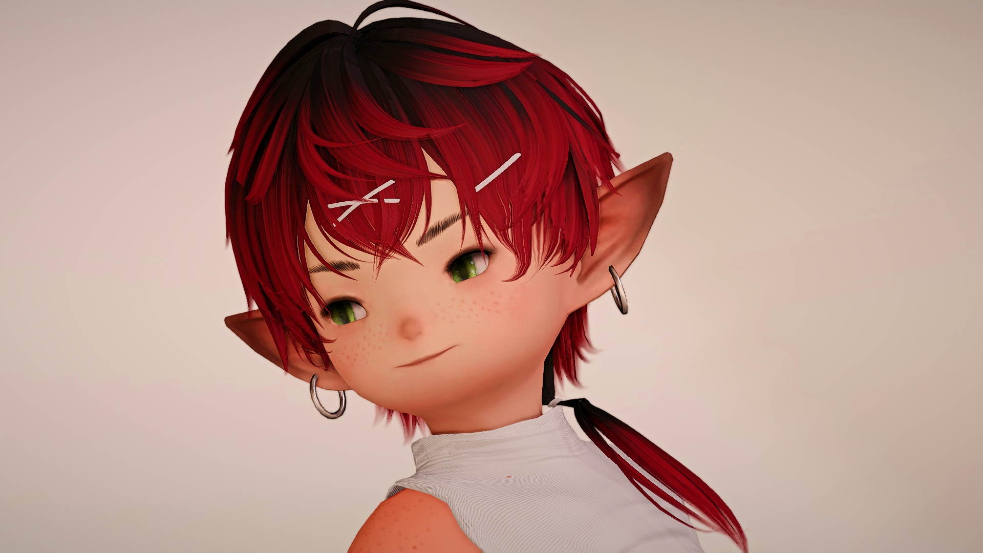 Damonisch Hair [Lalafell] | XIV Mod Archive