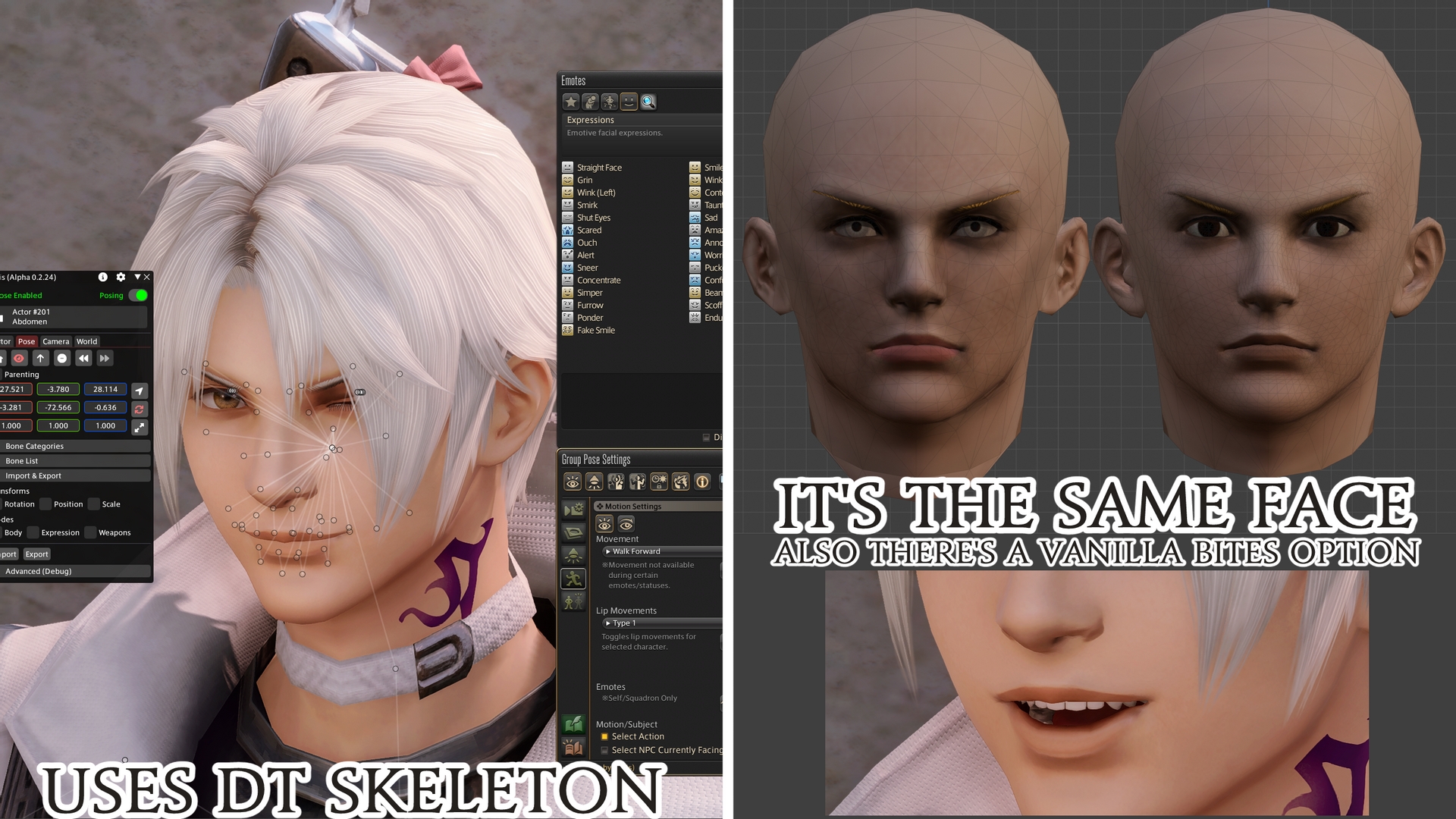Thancred Rewritten - Endwalker Face Port | XIV Mod Archive