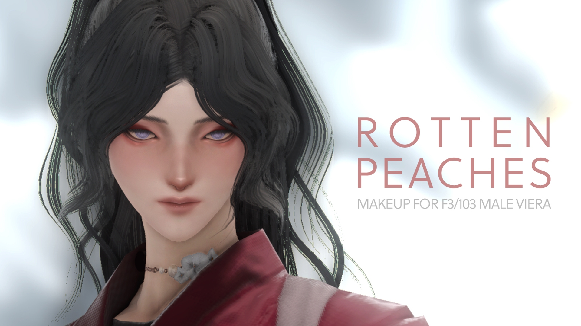 Rotten Peaches | Makeup for Male Viera Face 3/103 | XIV Mod Archive