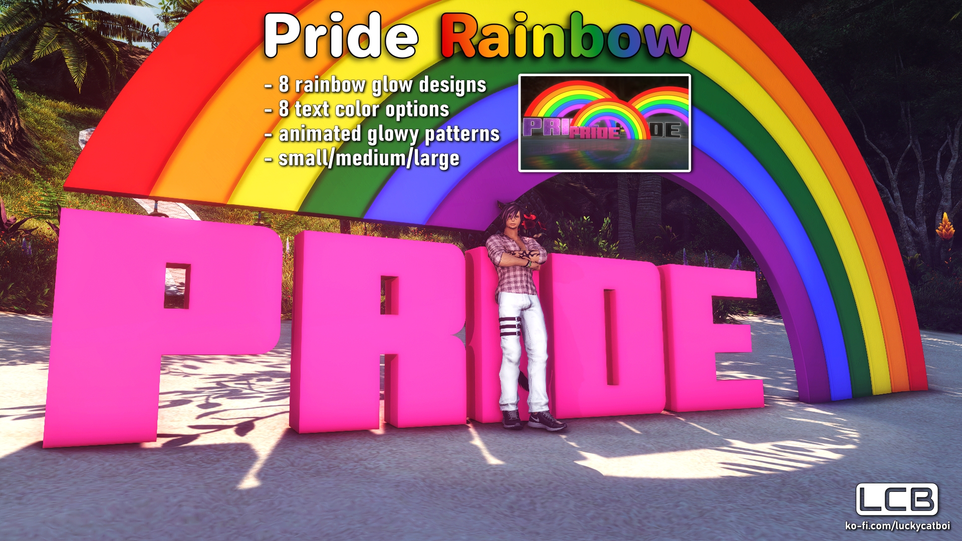 [LCB] Pride Rainbow | XIV Mod Archive