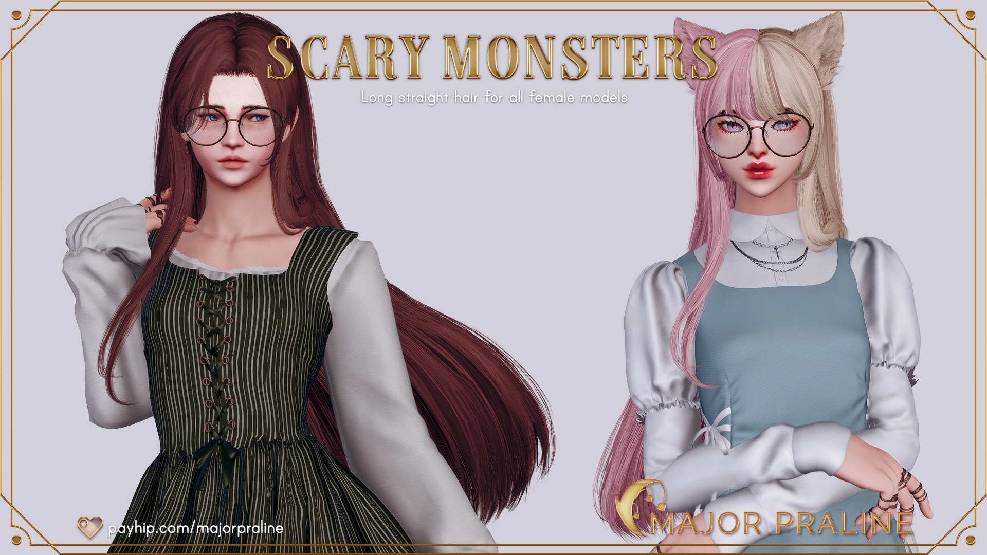 Scary Monsters - Hair | XIV Mod Archive