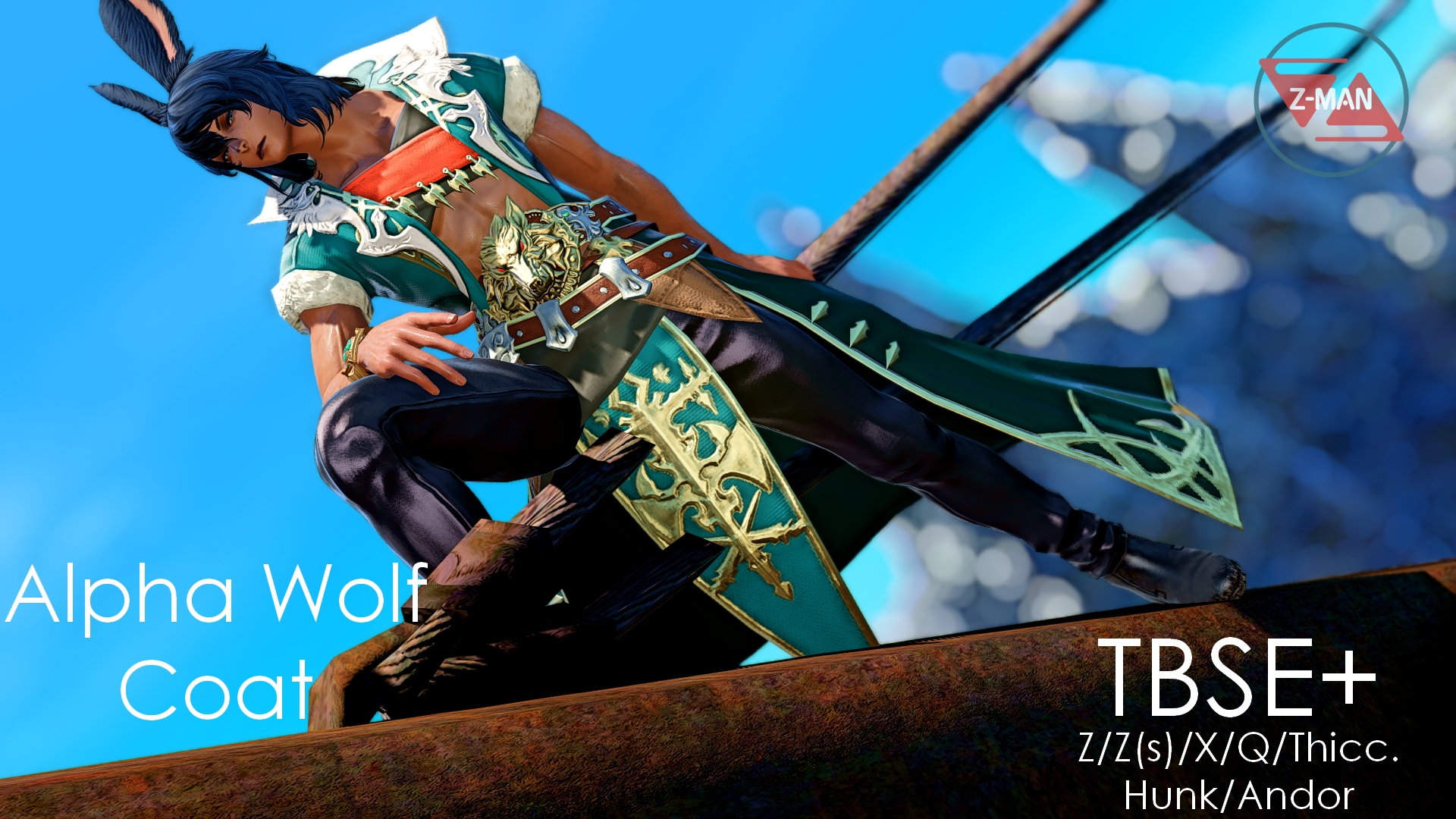 Alpha Wolf Coat (TBSE+) | XIV Mod Archive