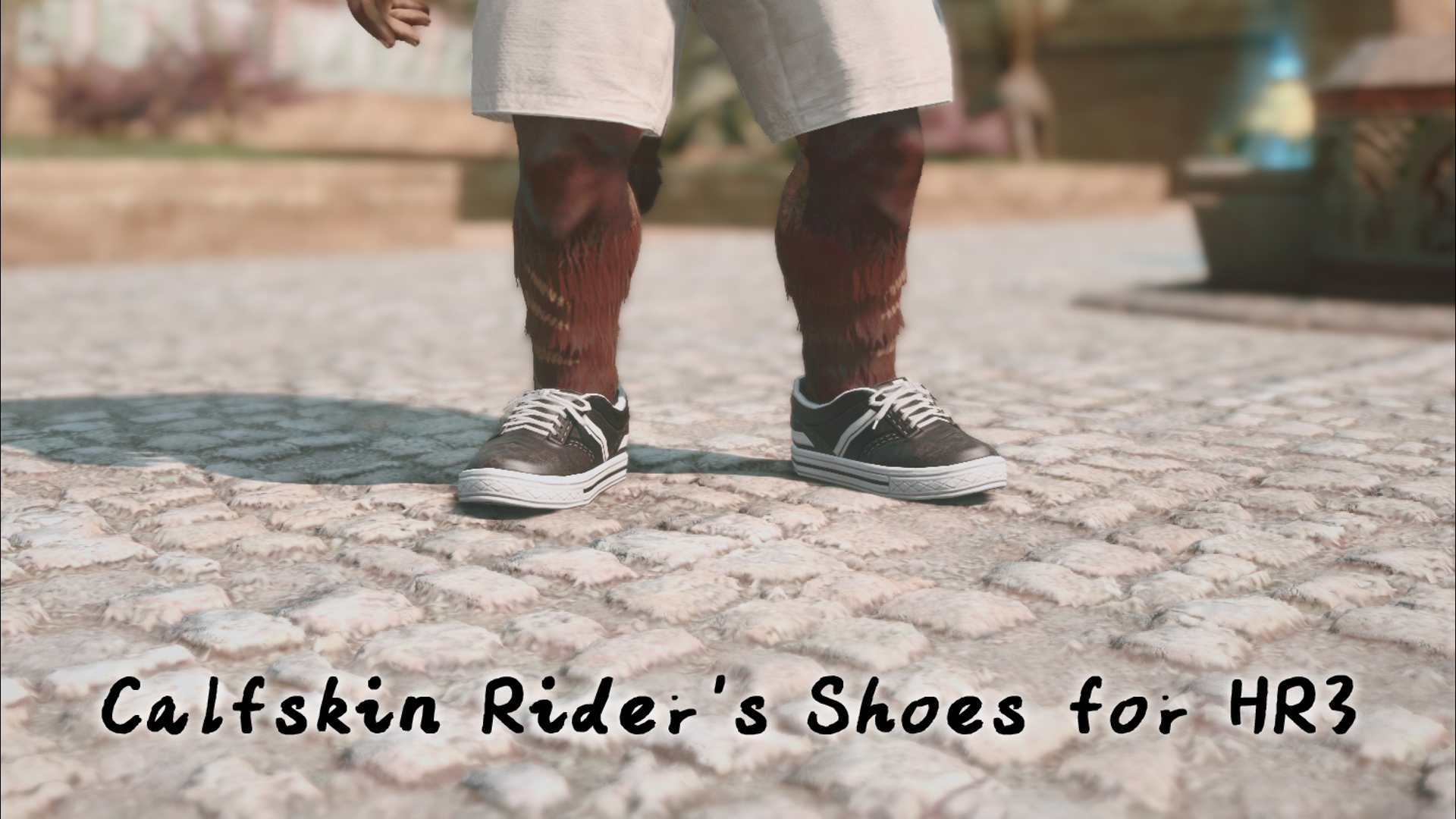 Calfskin Rider's Shoes for HR3 | XIV Mod Archive