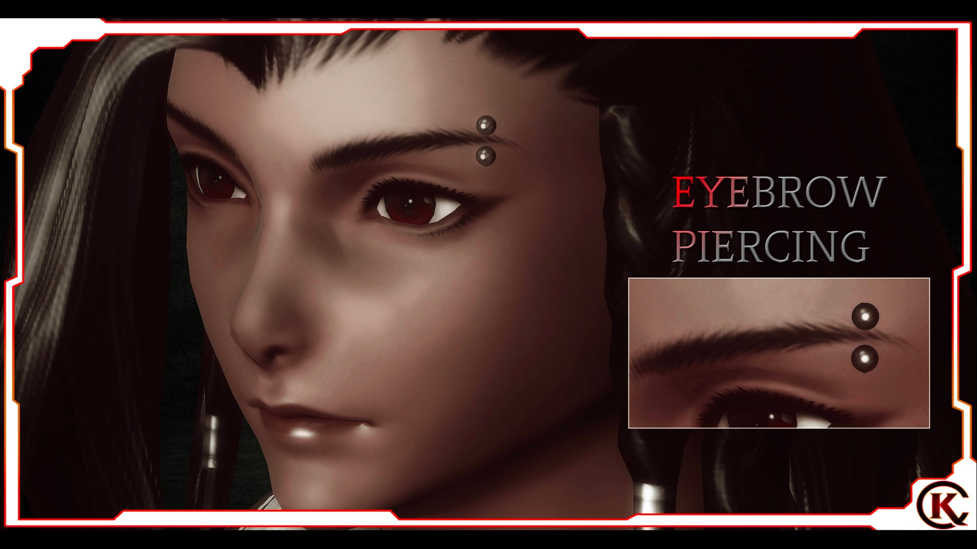 Kiris Eyebrow Piercing | XIV Mod Archive
