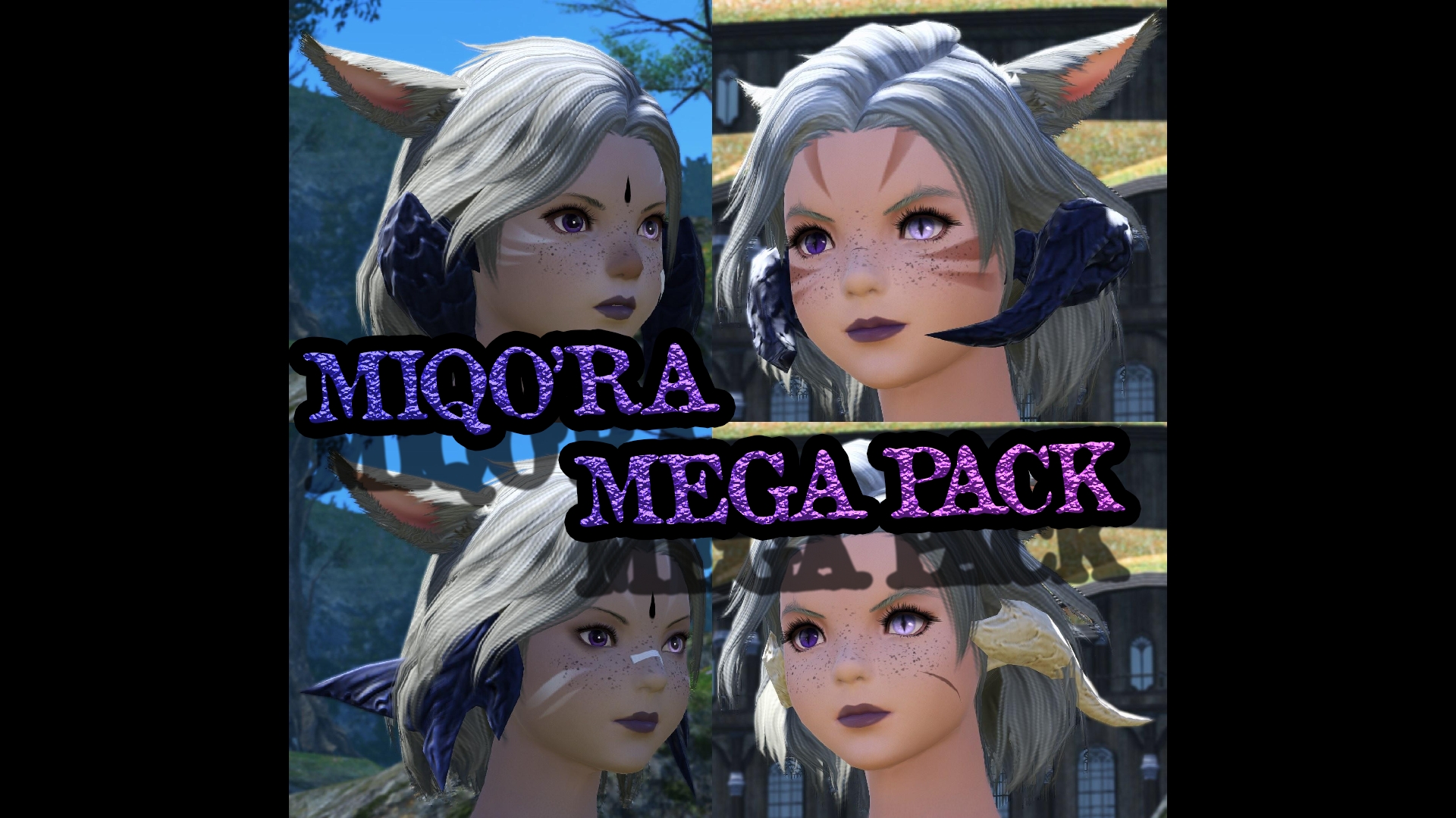 Miqo'ra Mega Pack | XIV Mod Archive