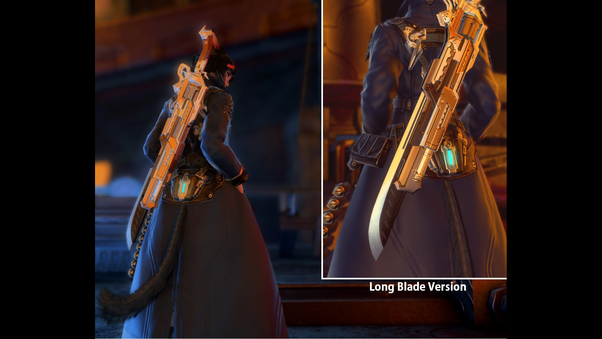 Always-Out Scaevan Gunblade | XIV Mod Archive