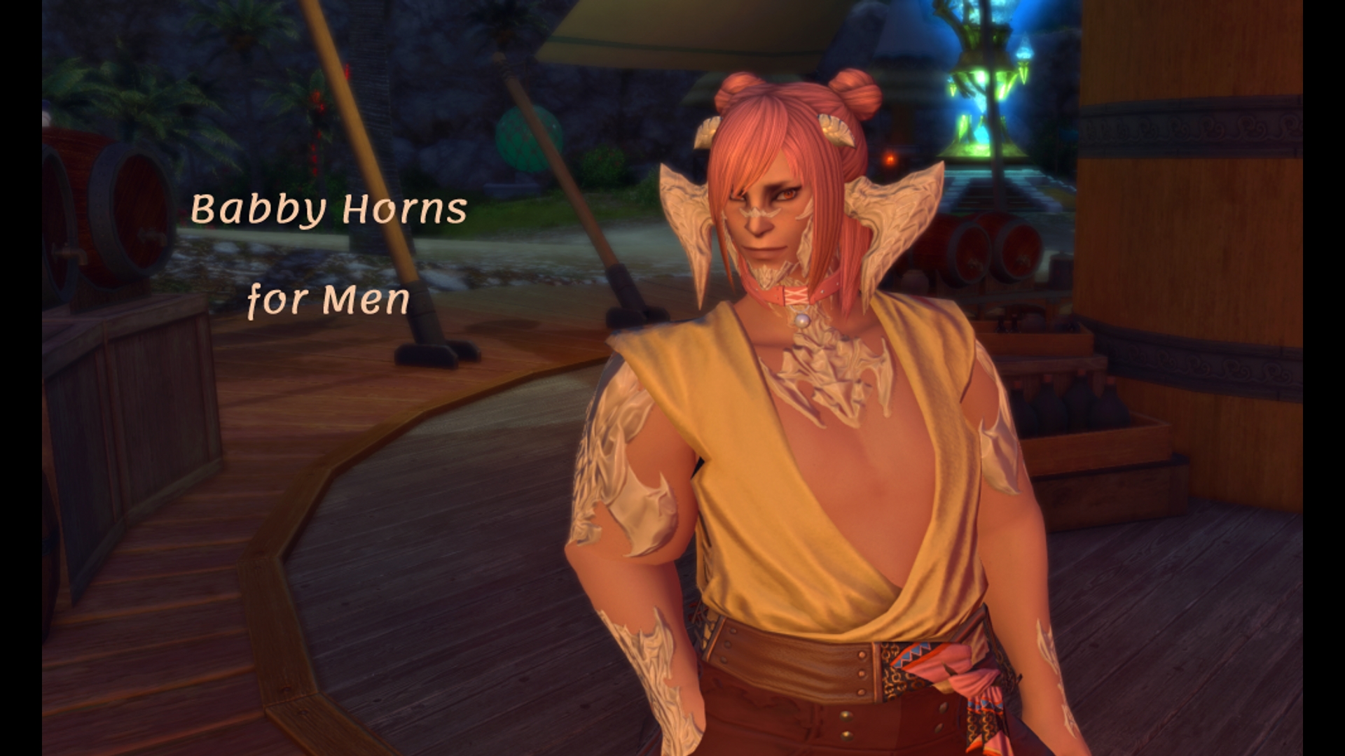 Babby Horns for Men | XIV Mod Archive