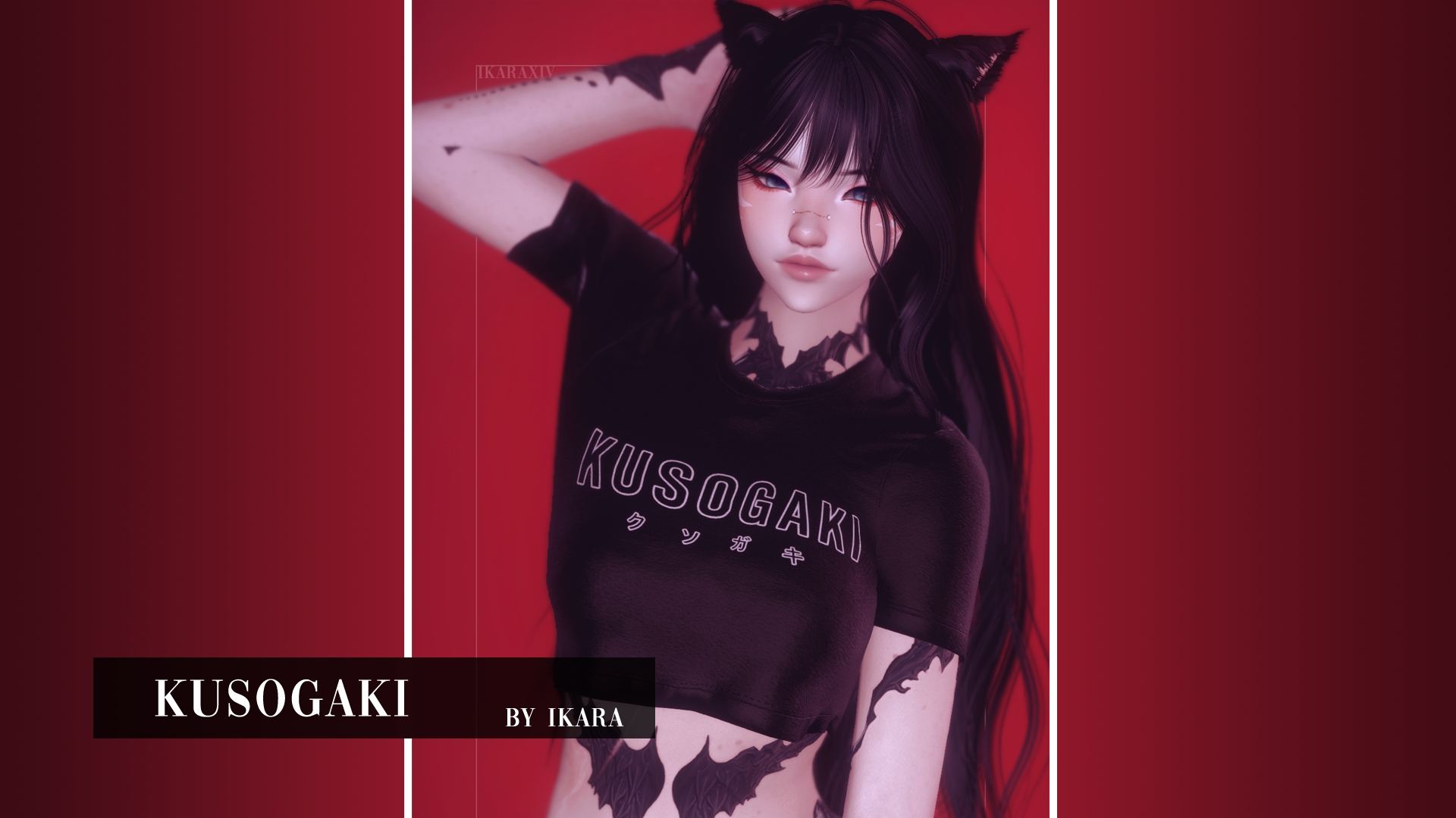 Kusogaki - a t-shirt edit | XIV Mod Archive