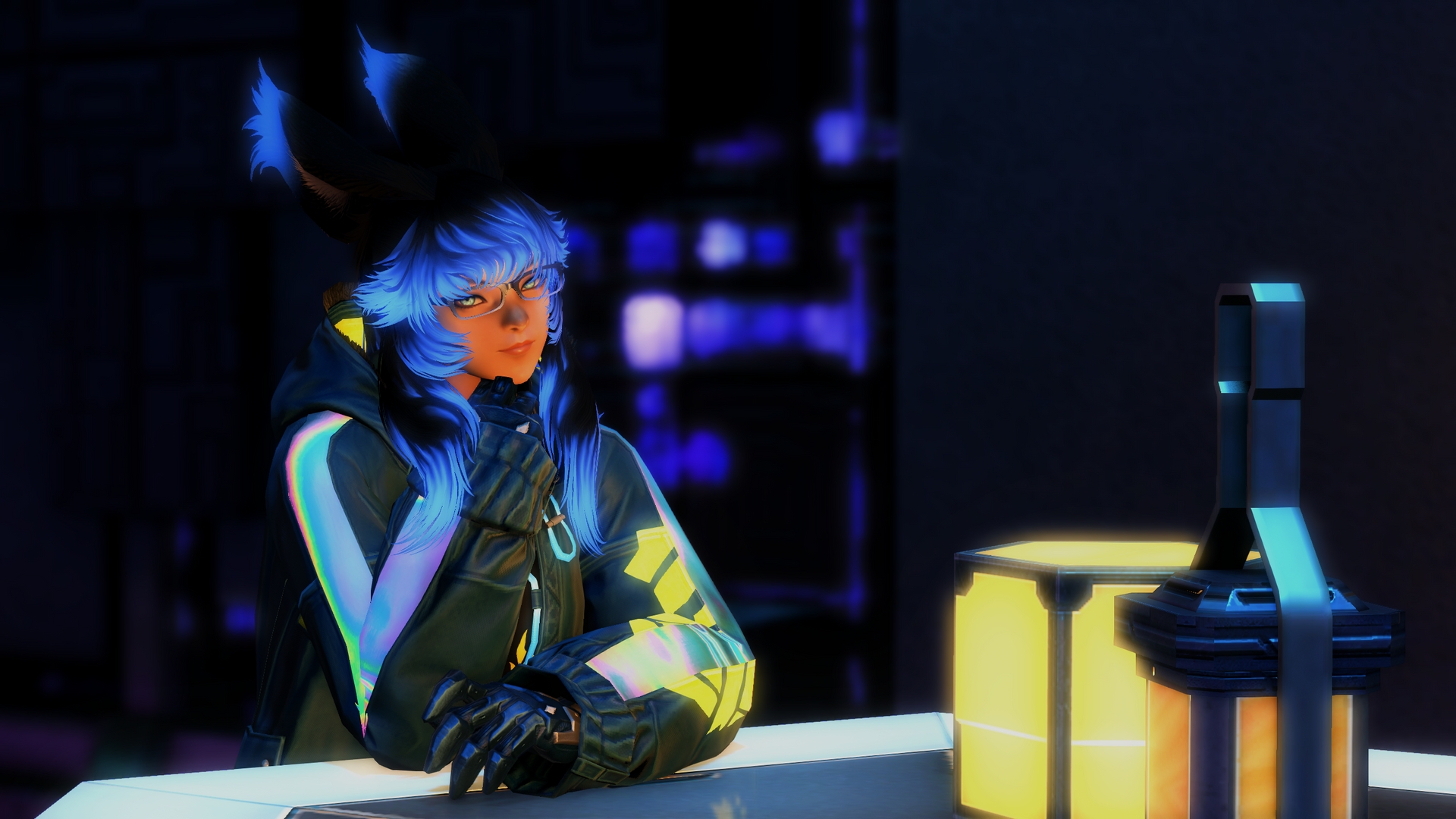 Viera Hair 3 With Glowing Highlights | XIV Mod Archive