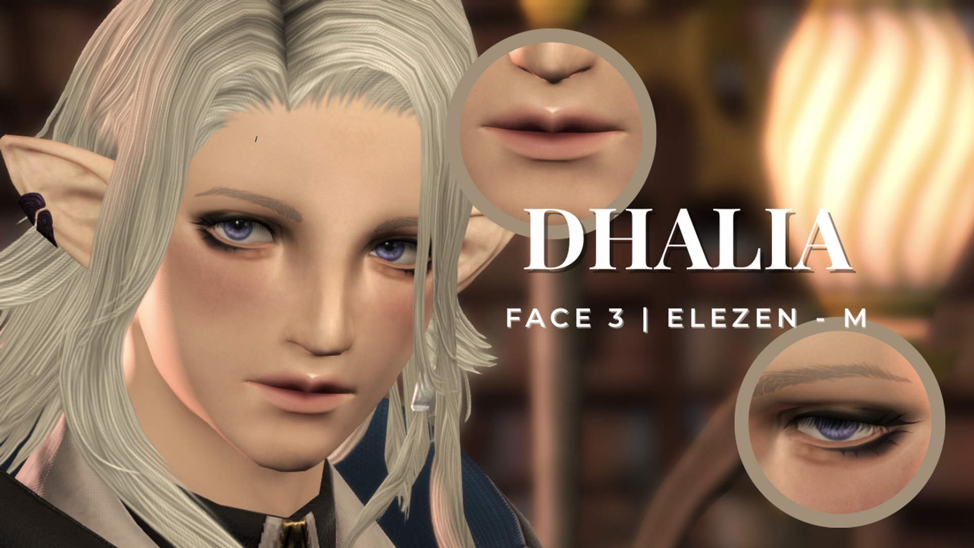 for face 3 male elezen | XIV Mod Archive