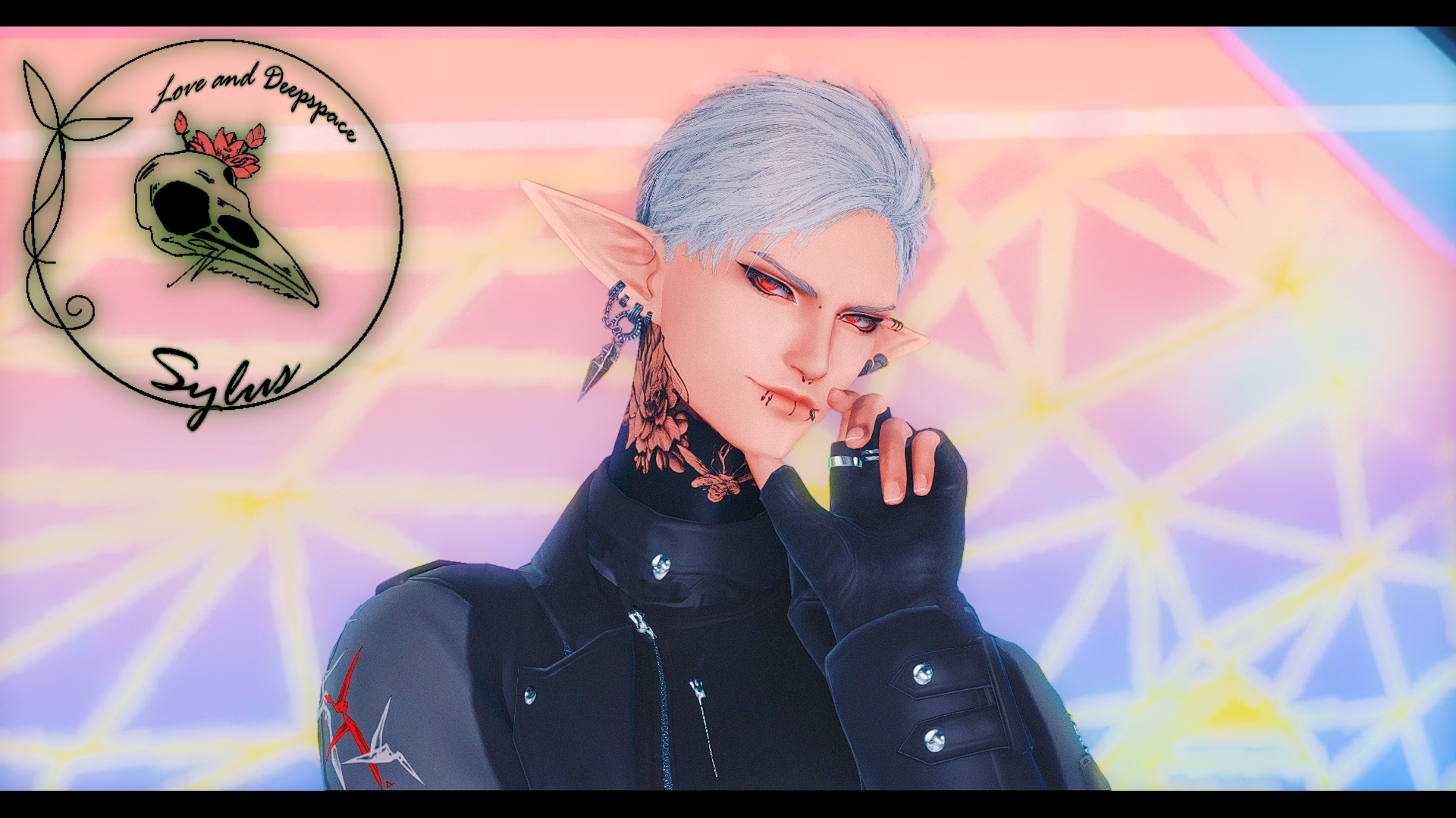 Love and Deepspace-Sylus Hair | XIV Mod Archive