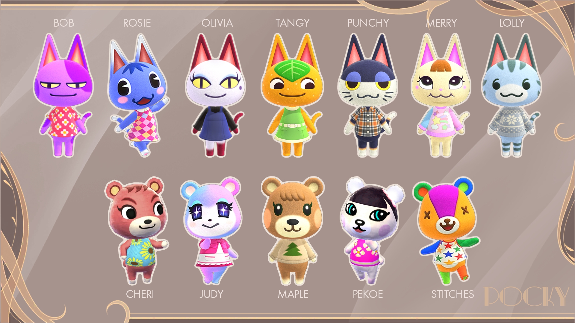 Animal Crossing Head Plush | Head for ALL Talls | Pocky | XIV Mod Archive