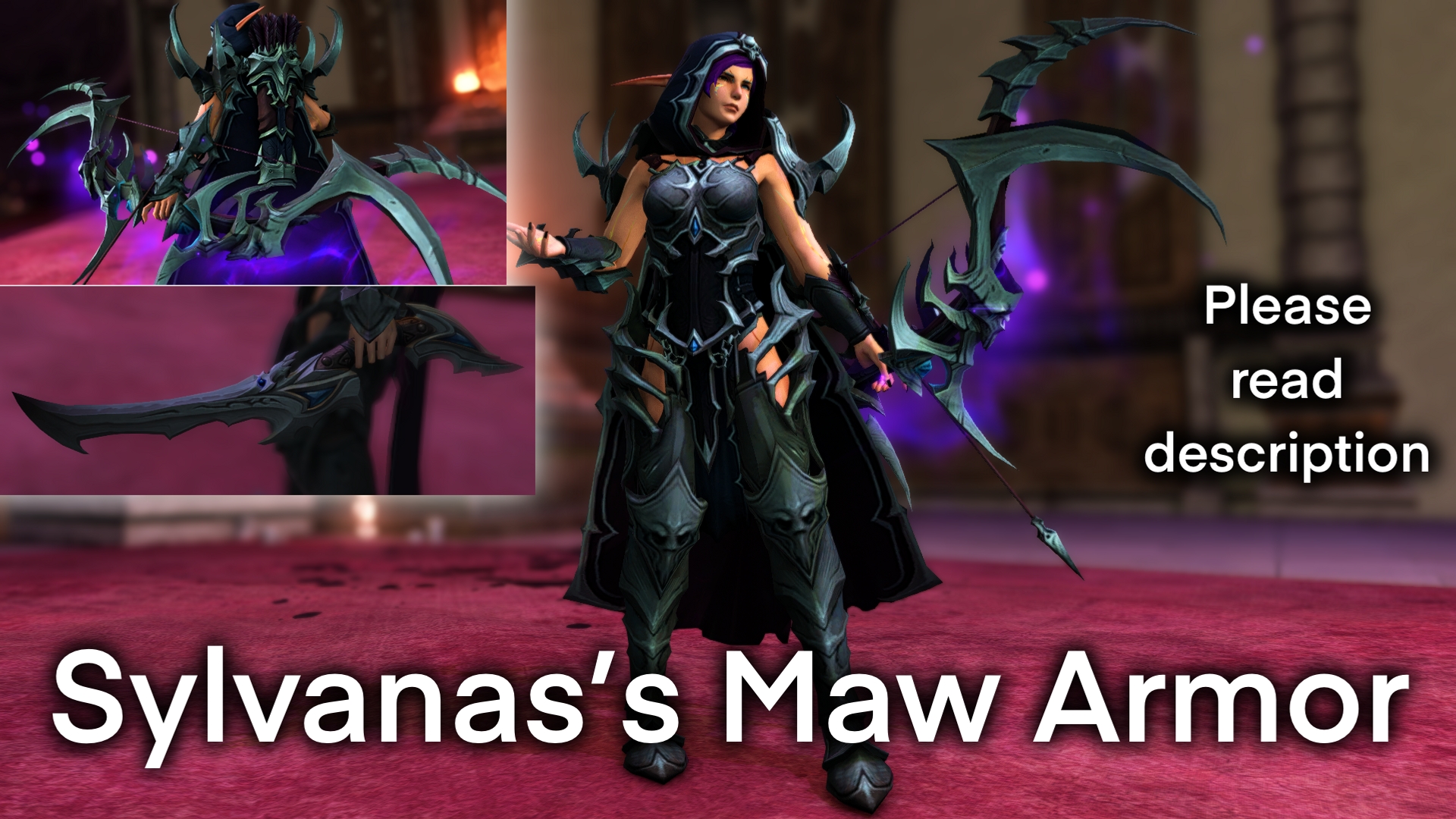 Sylvanas's Maw Armor | XIV Mod Archive