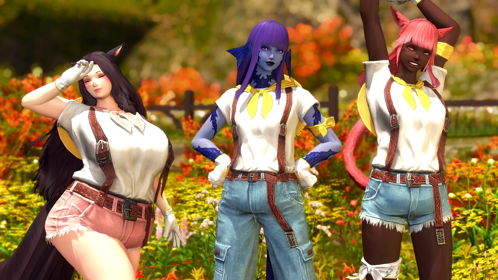 Isle Farmhand's Set (Bibo+ Plush 2.0) | XIV Mod Archive