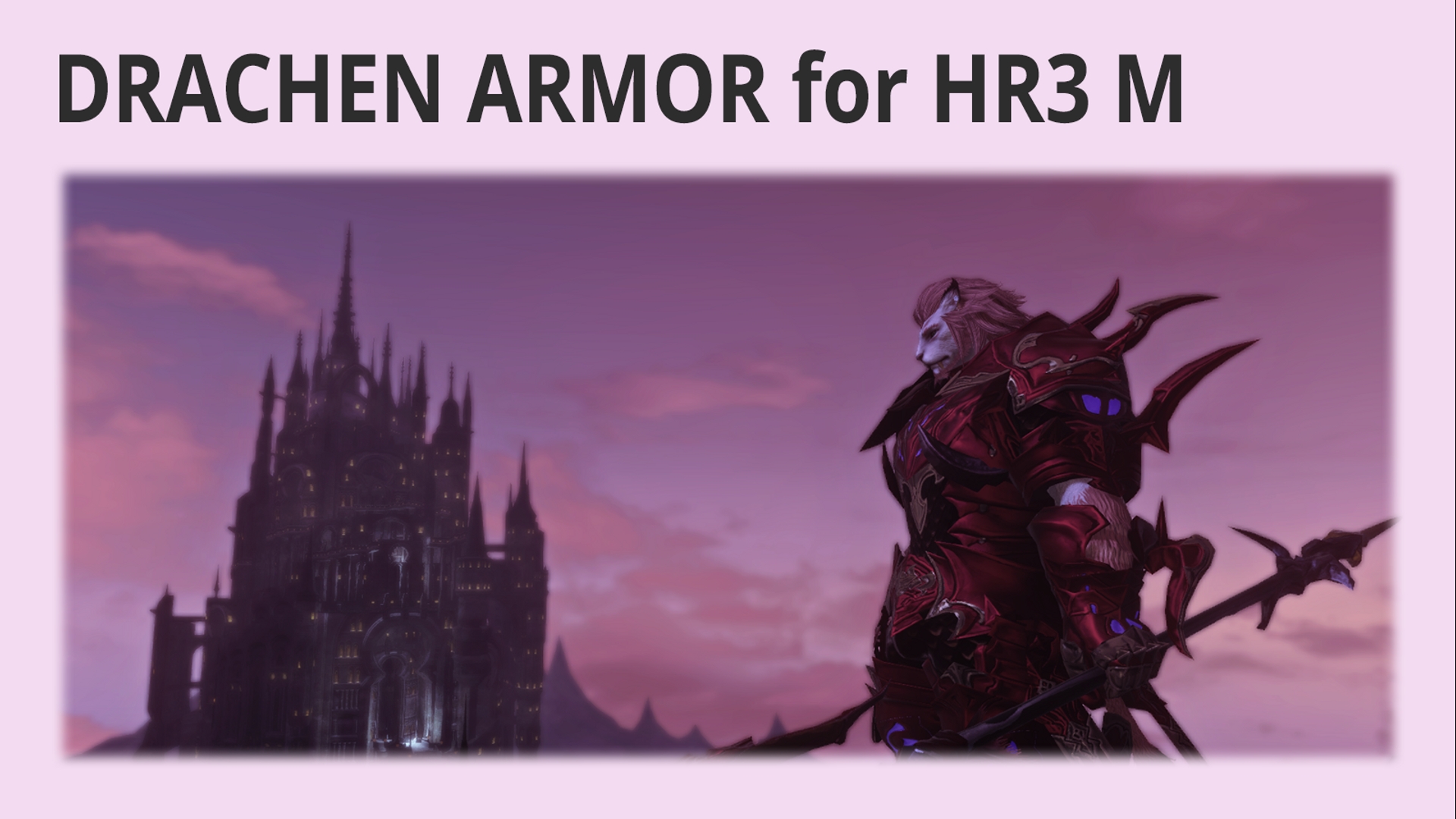 Drachen Armor For HR3 Medium XIV Mod Archive
