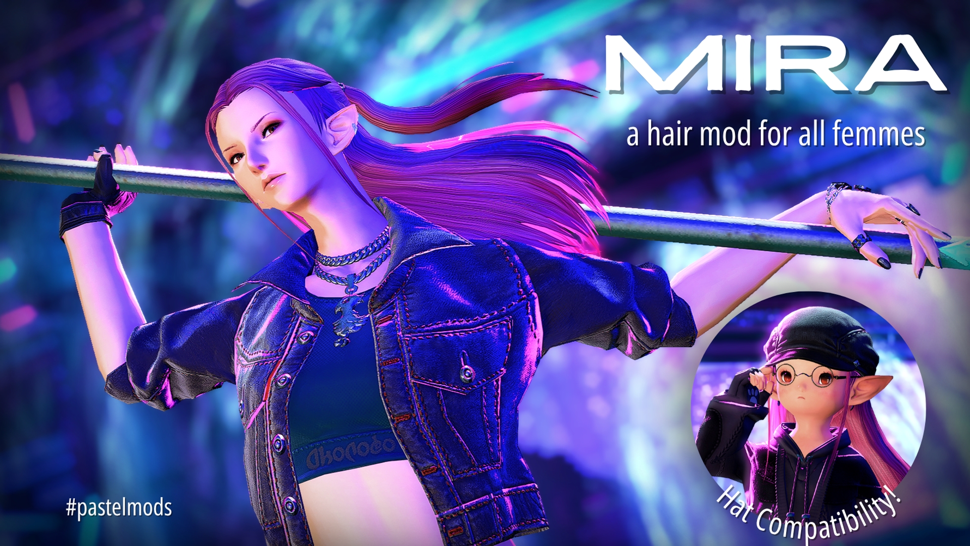 Mira (Hair Mod for All Femmes) | XIV Mod Archive