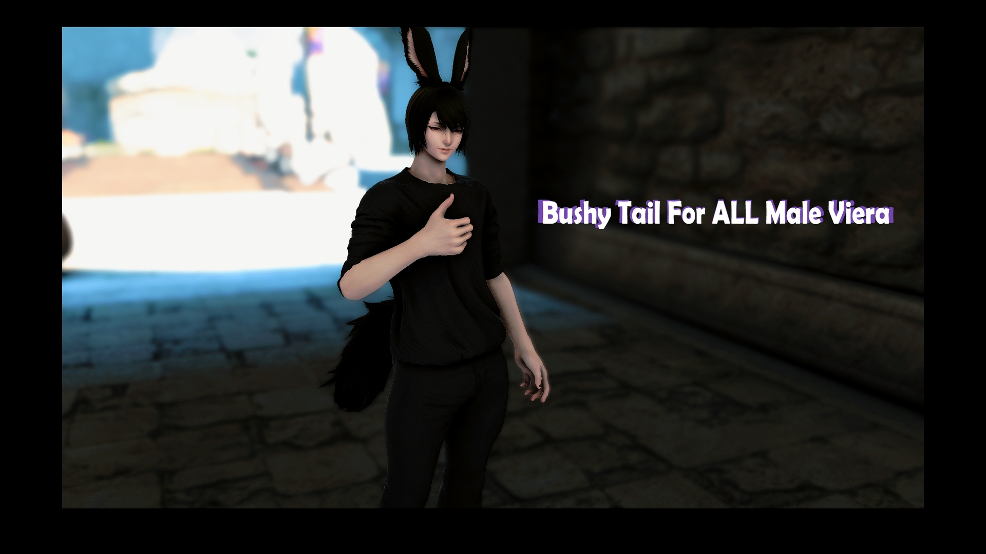 Bushy Tail For Male Vieras | XIV Mod Archive
