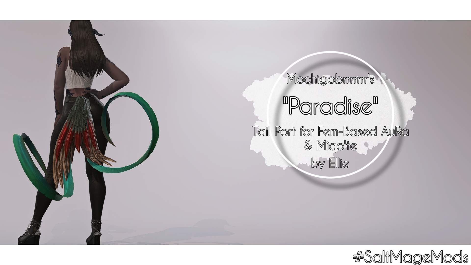 [SME] Paradise Tail - Fem Miqo & Au Ra | XIV Mod Archive