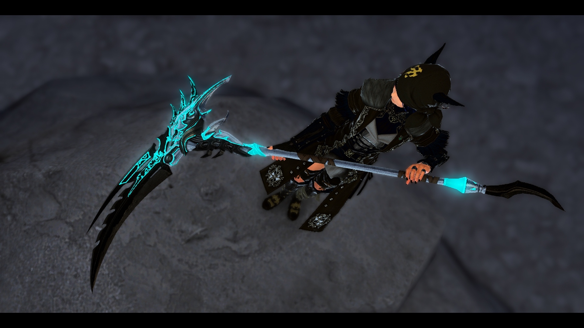 Allagan Death Sickle | XIV Mod Archive