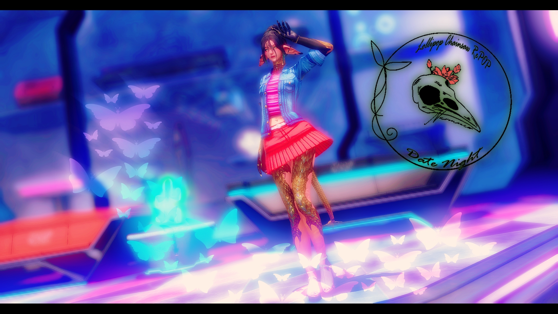 Lollipop Chainsaw RePOP-Date Night | XIV Mod Archive