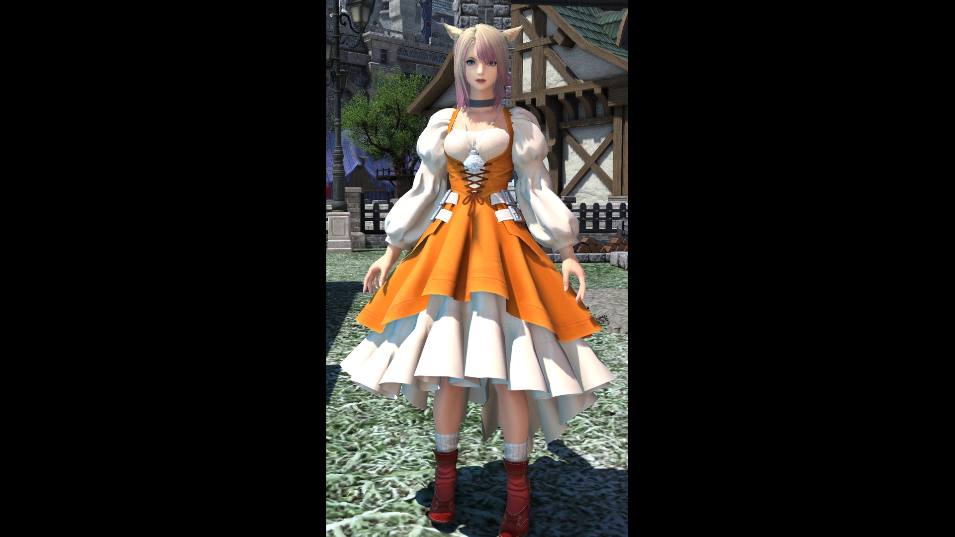 Aerith Garnet Outfit from FF7 Ever Crisis | XIV Mod Archive