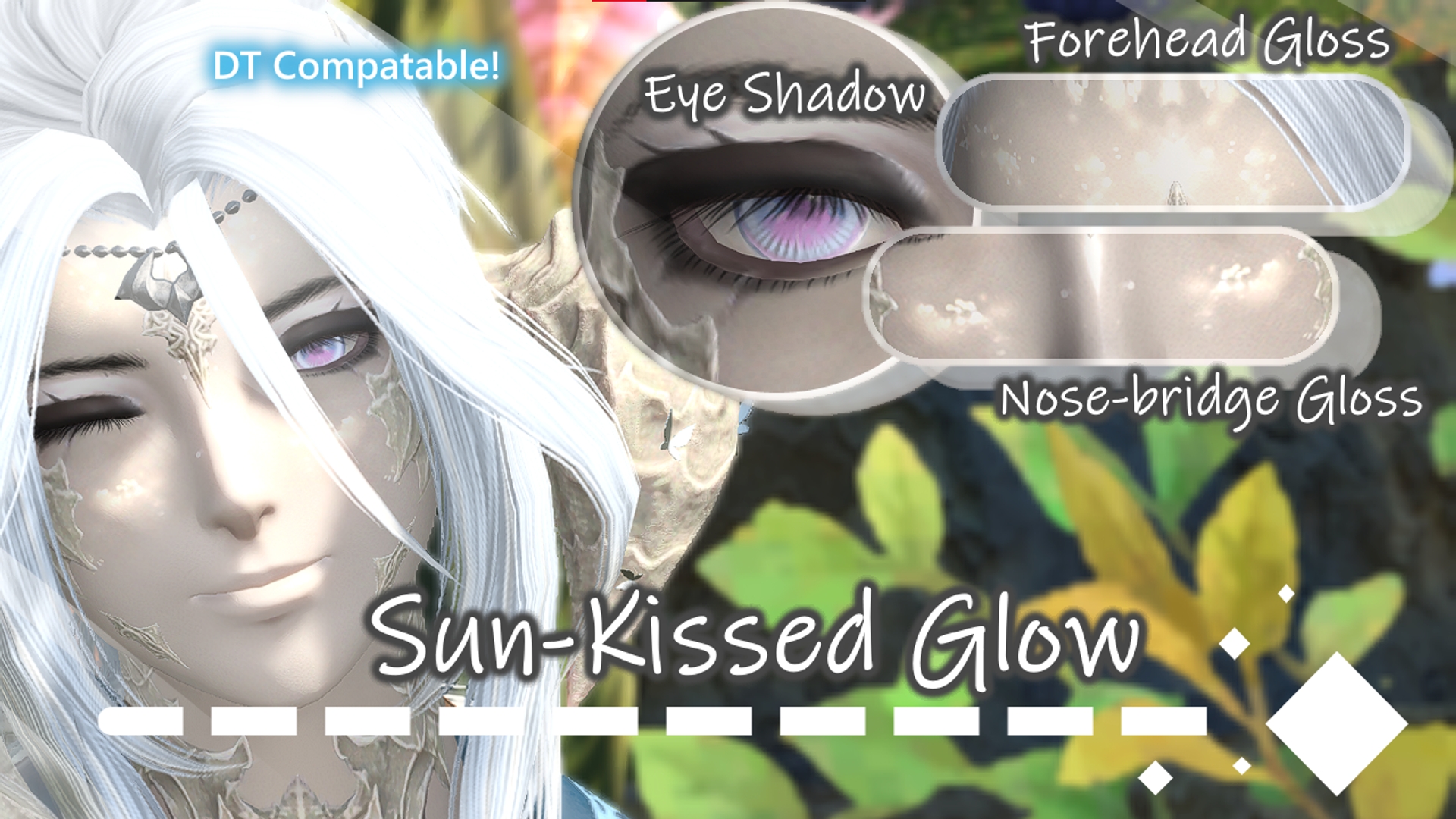 Sun-Kissed Glow [Au'ra Face 3] | XIV Mod Archive