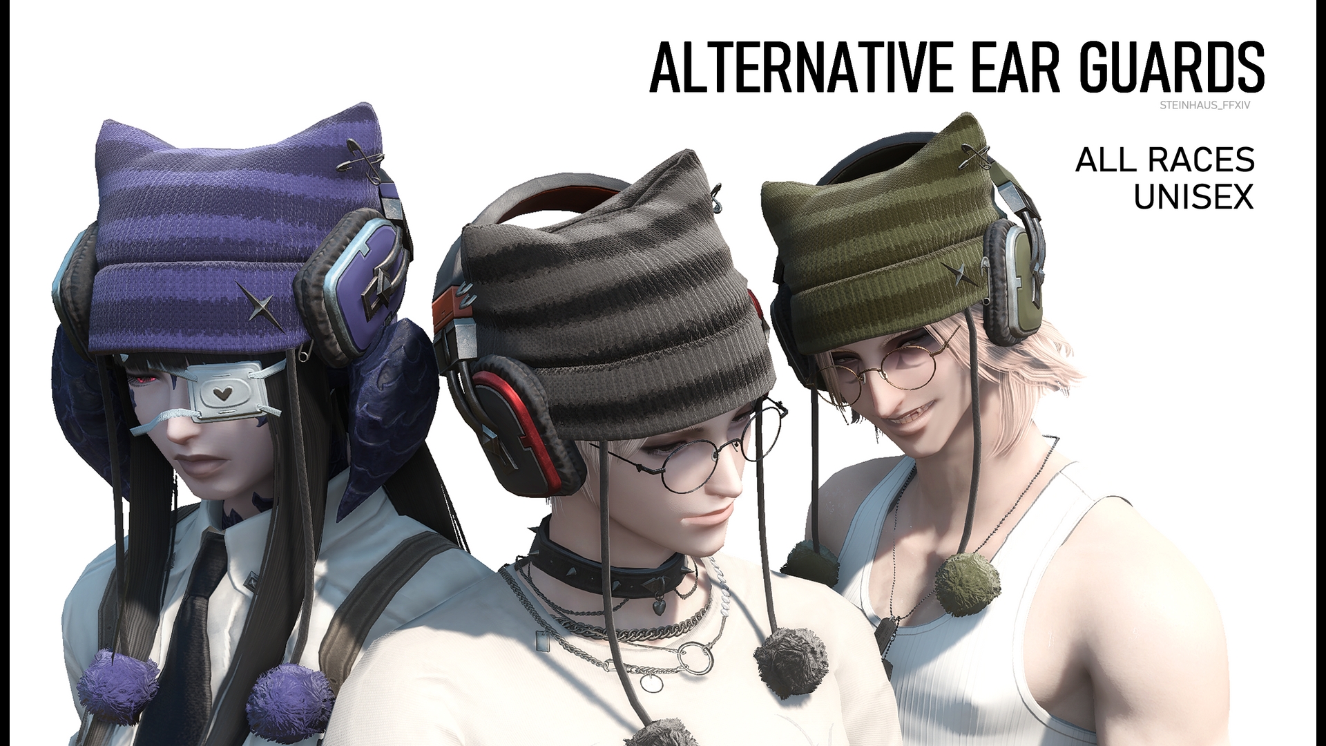 Alternative Ear Guards | XIV Mod Archive
