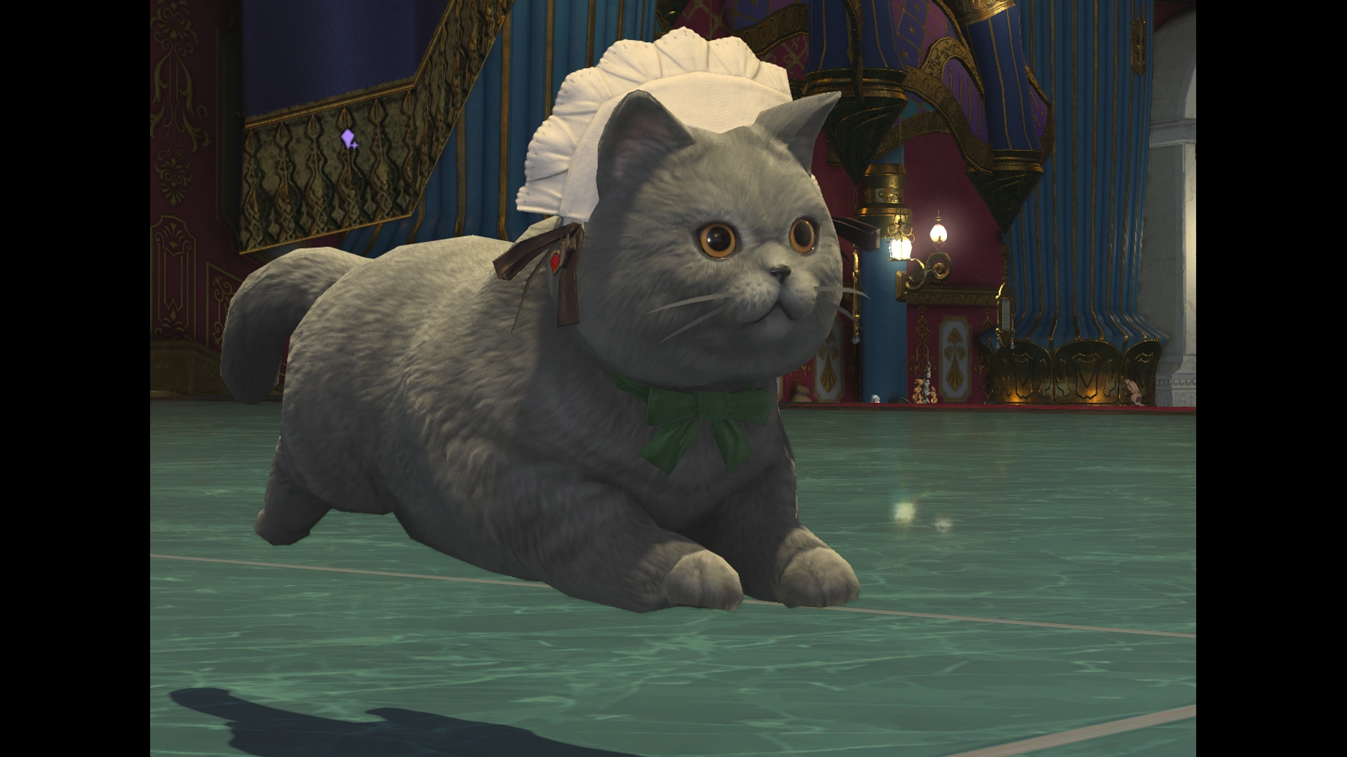 Chubby Maid Cat | XIV Mod Archive