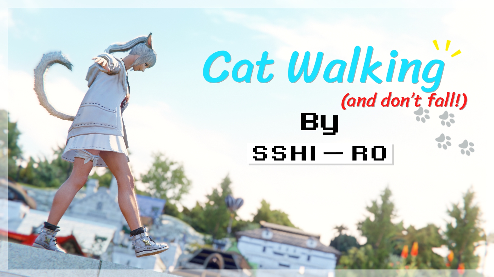 [Sshi-ro] Cat Walking | XIV Mod Archive