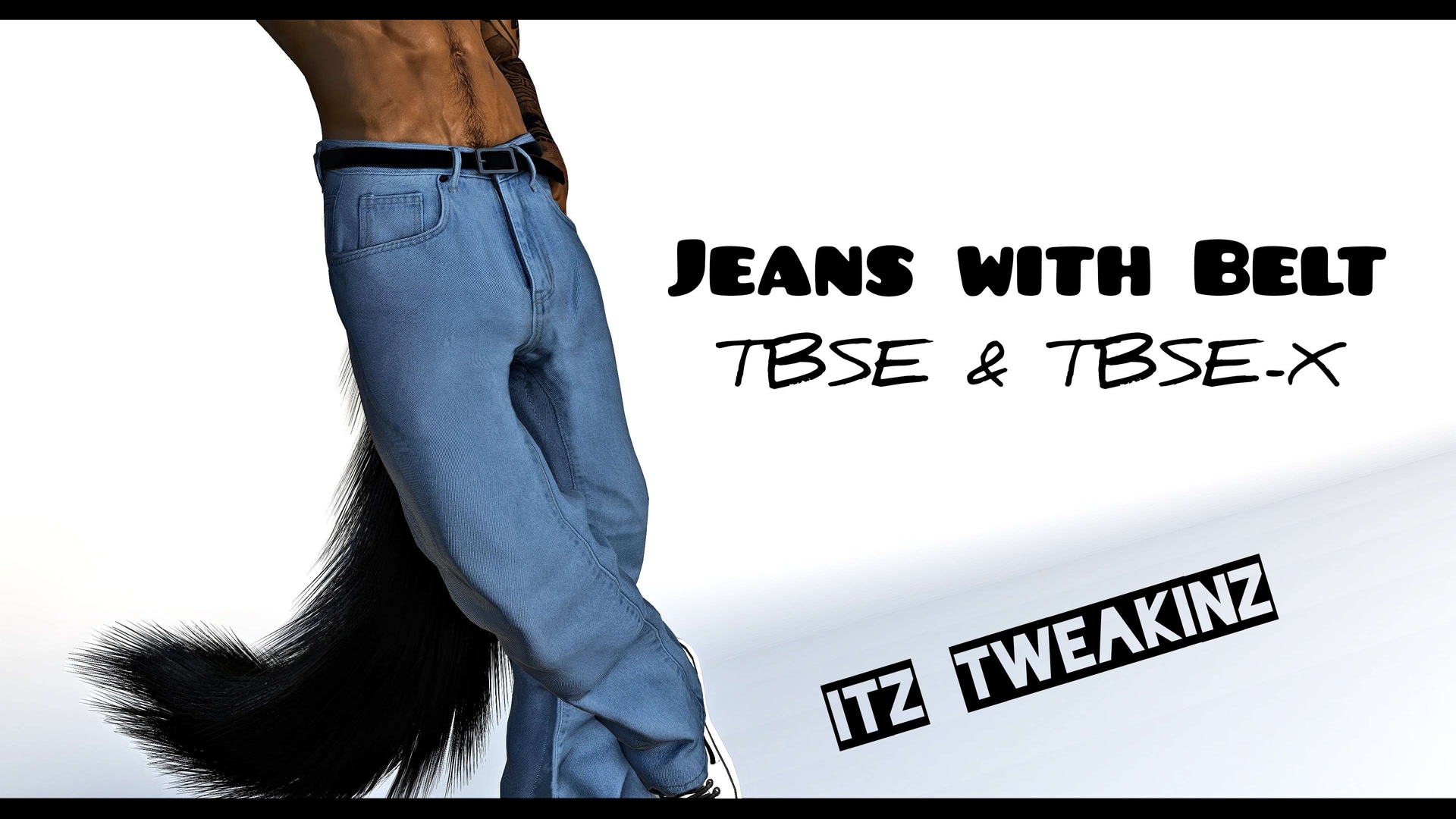 Jeans with Belt [Tweak] | XIV Mod Archive