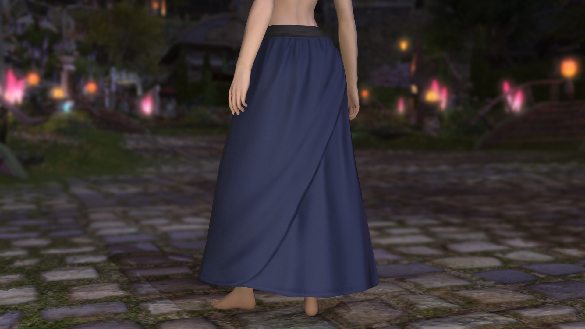 [T&F2 L] Plain Long Skirt | XIV Mod Archive