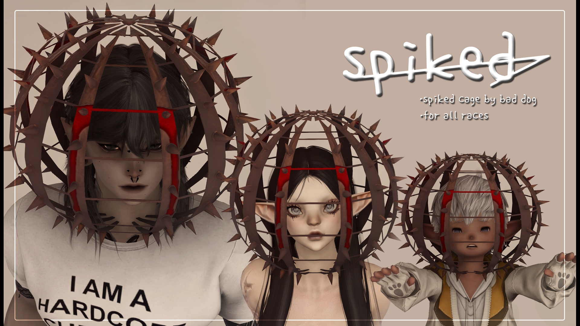 spiked ₊˚ cage | XIV Mod Archive