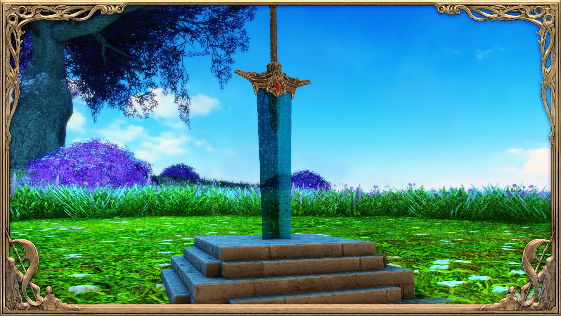 Large Sword of Moonlight (Demon's Souls Remake) | XIV Mod Archive