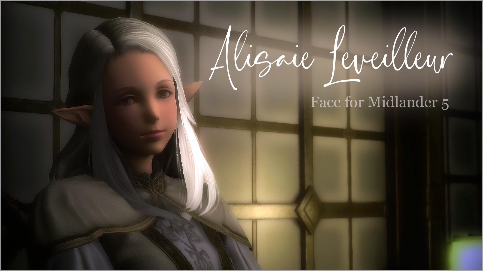 Alisaie Leveilleur Face for Midlander 5 | XIV Mod Archive