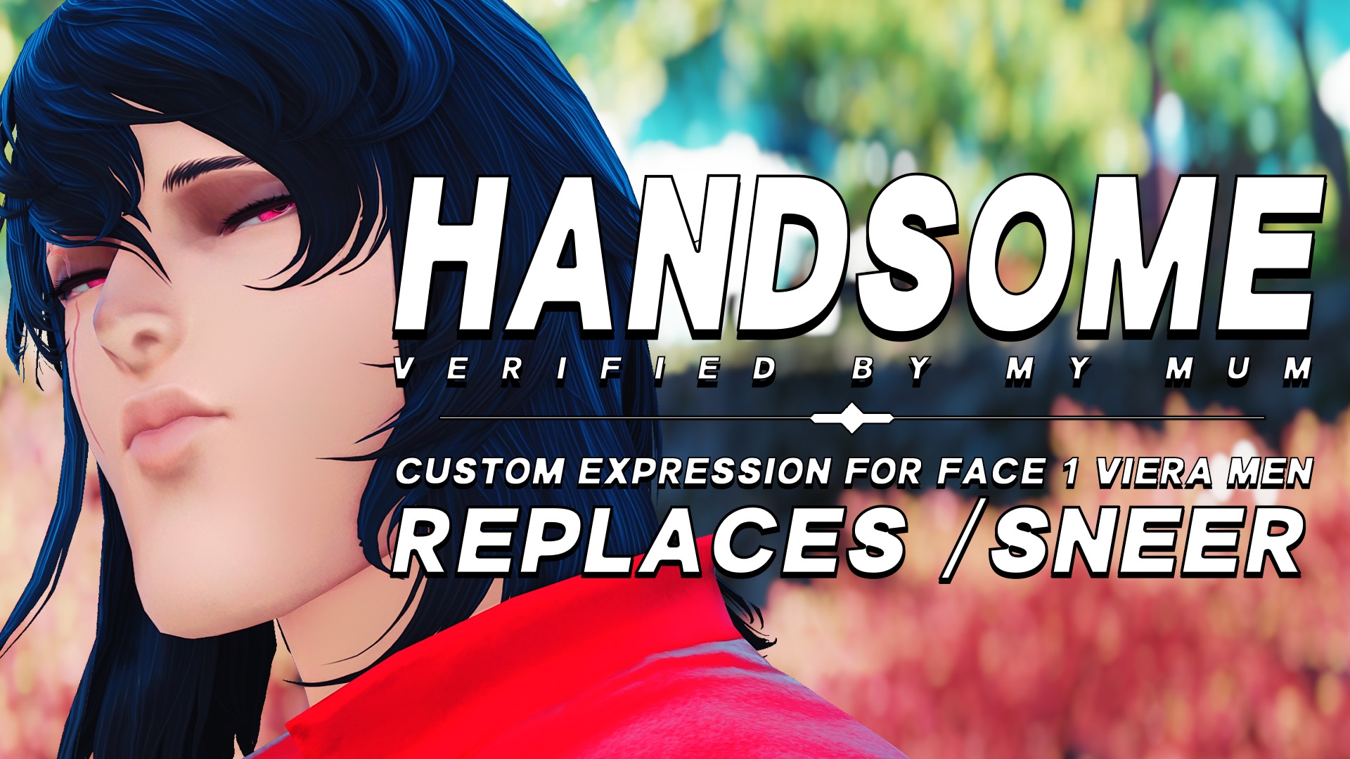 Venustas Viera Visage (Gigachad Custom Expression) | XIV Mod Archive