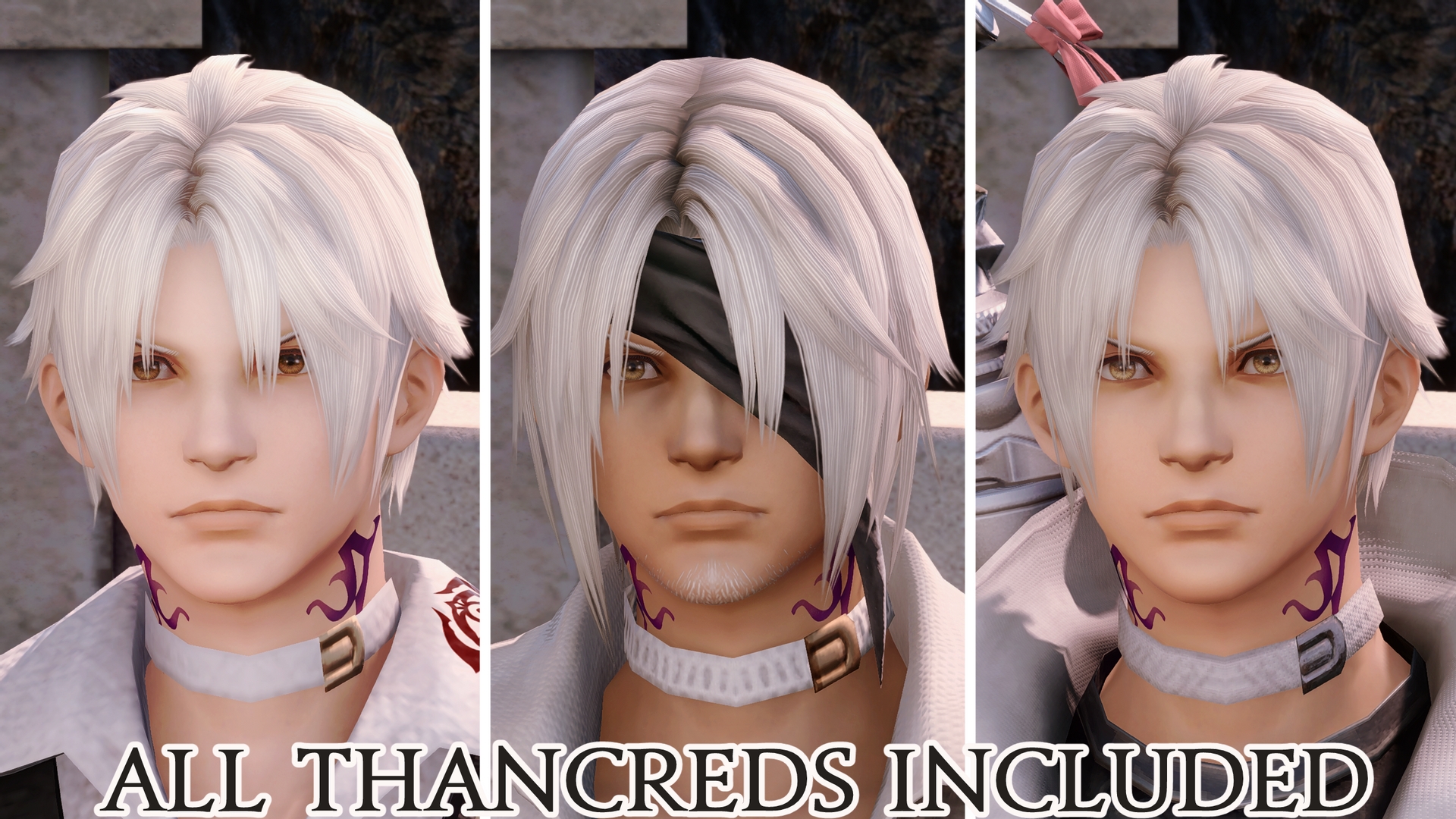 Thancred Rewritten - Endwalker Face Port | XIV Mod Archive