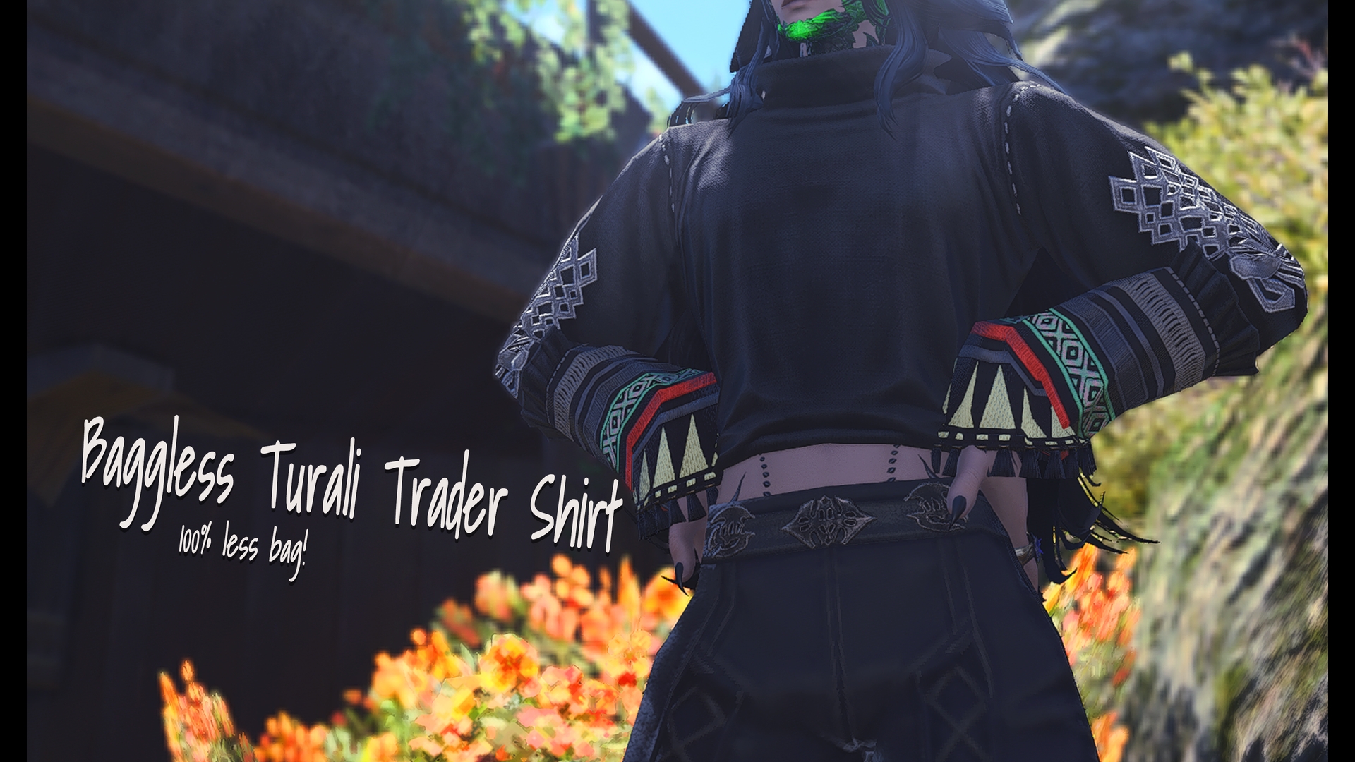 Baggless Turali Trader Shirt | XIV Mod Archive
