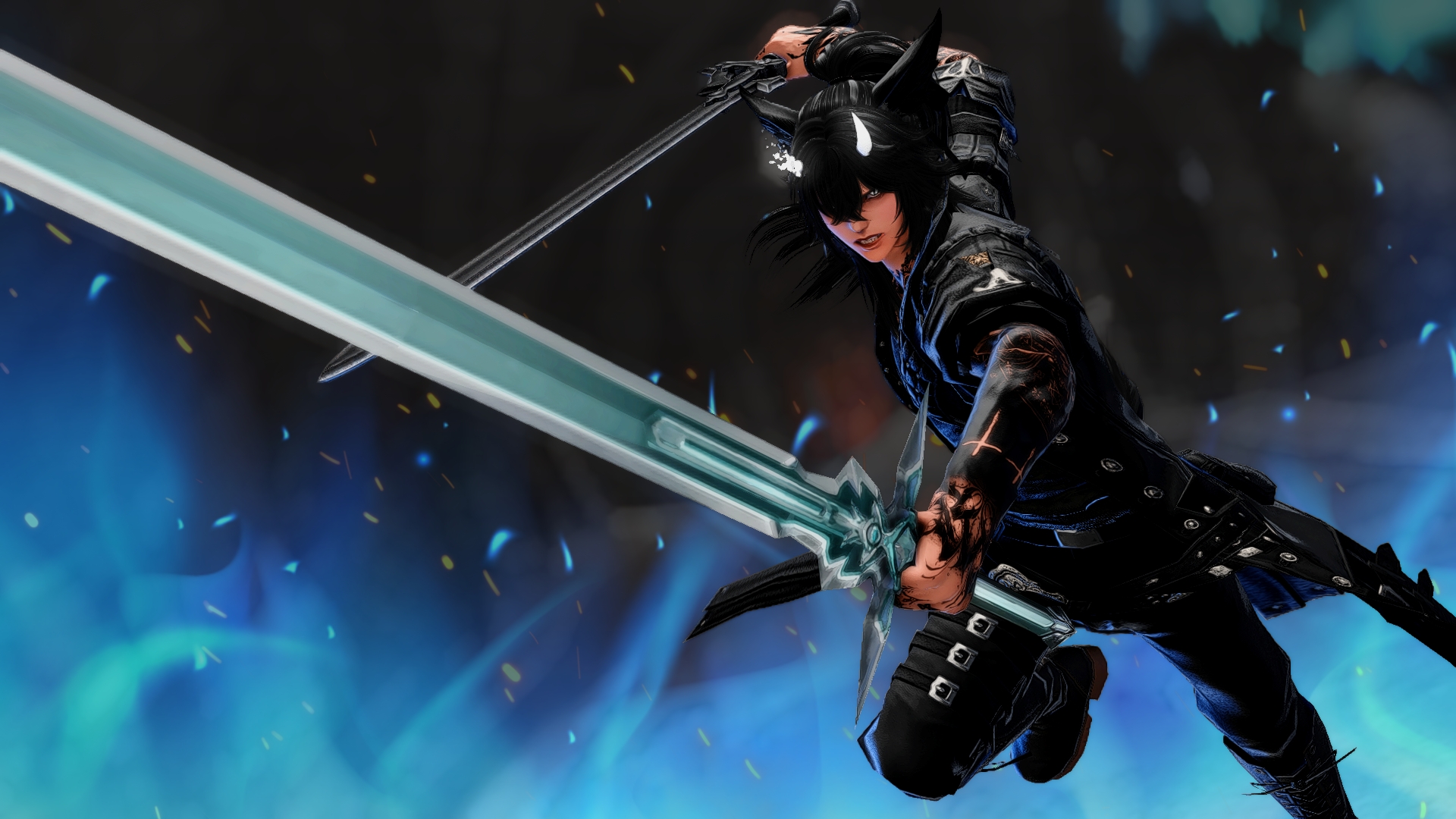Kirito Pose Pack | XIV Mod Archive