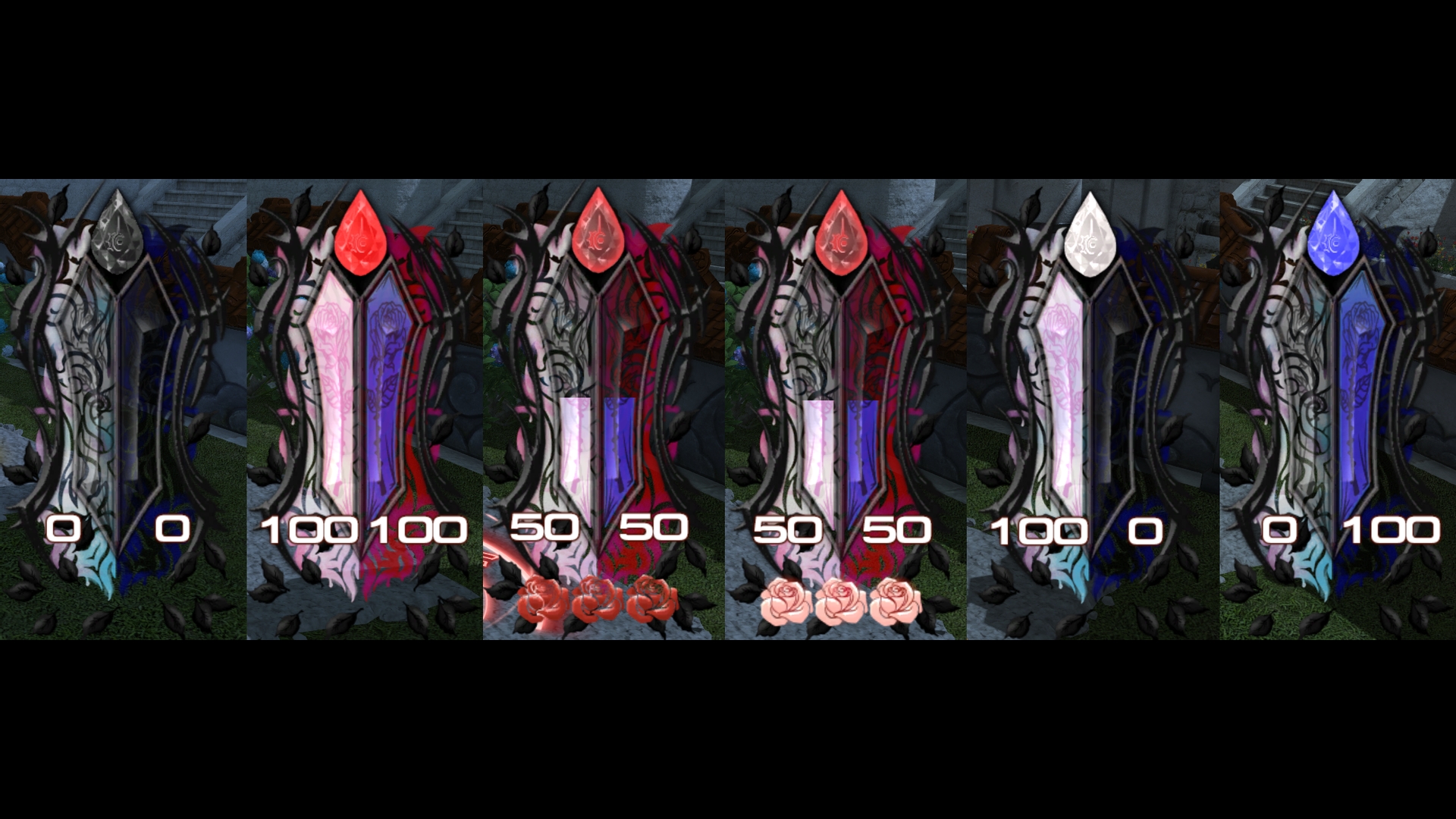Red mage job gauge mod (themed after V from DMC5) | XIV Mod Archive