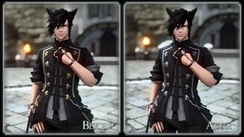 TBSE Royal Seneschal's Fingerless Gloves Modpack | XIV Mod Archive