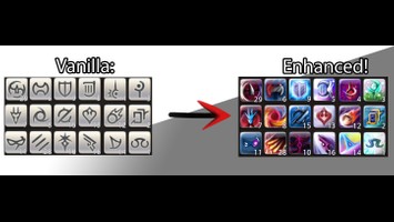 Transparent Hotbar Lock Button | XIV Mod Archive