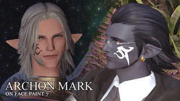 Archon Tattoo Face Paint | XIV Mod Archive